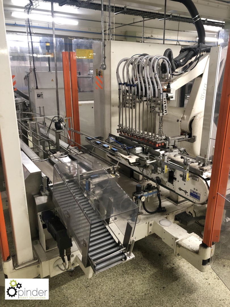 OPM Robotic Bar Loading System, with OPM robot and Proface control ...