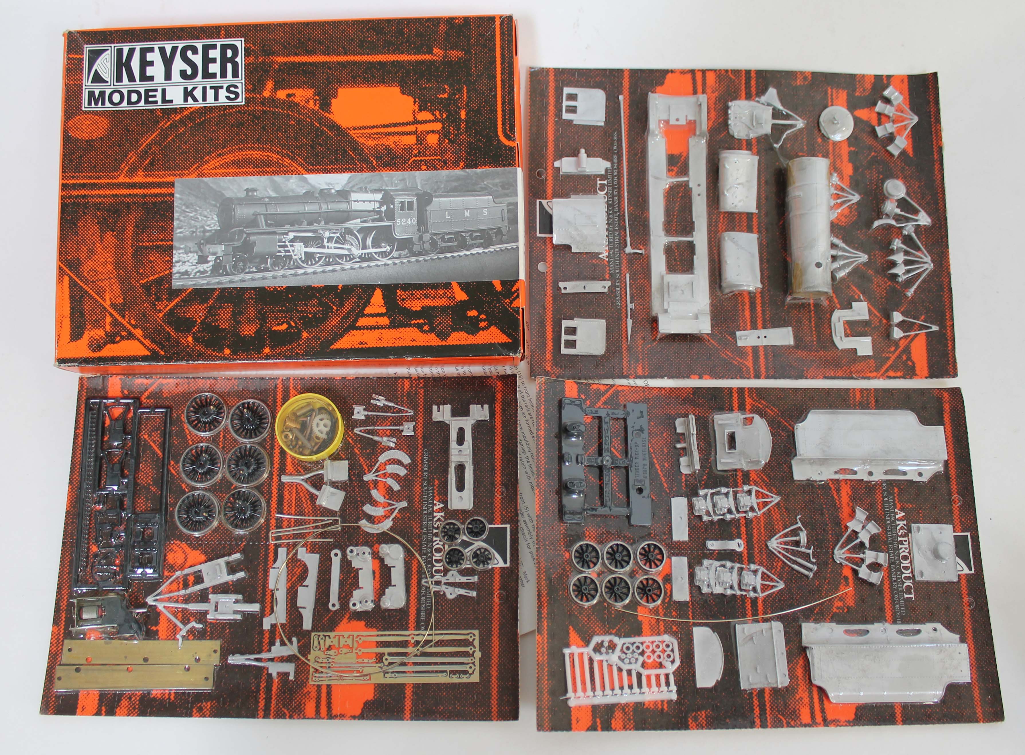 Keyser Model Kits OO/HO gauge LMS 4-6-0 Class 5 Locomotive and Tender ...