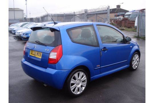 Citroen C2 1.6 i VTS, 06 reg, Blue Metallic, MOT 6th october, 47,000 ...