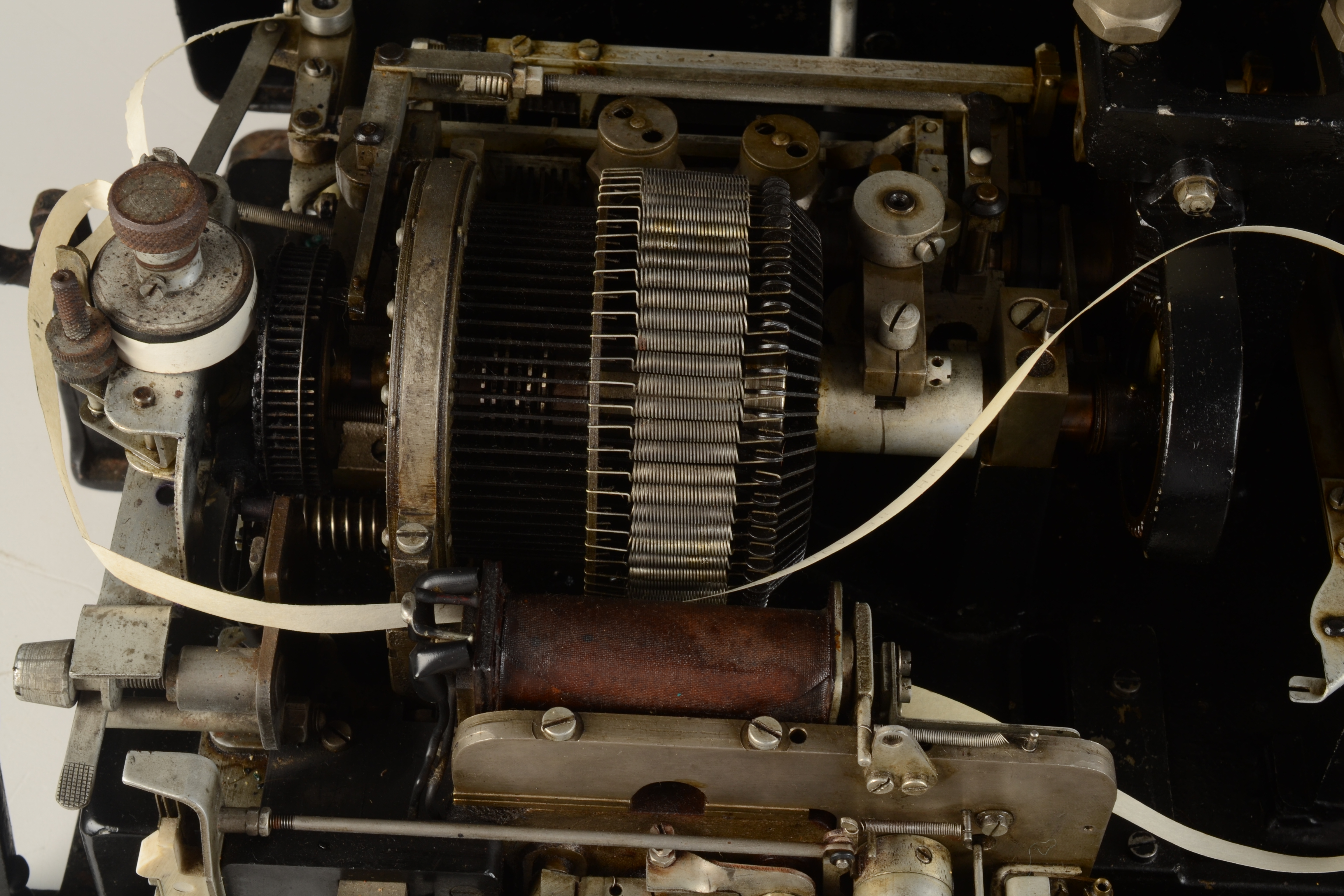 A Creed & Co. Ltd. London teleprinter, Model No.3X, Serial No.5958, in ...