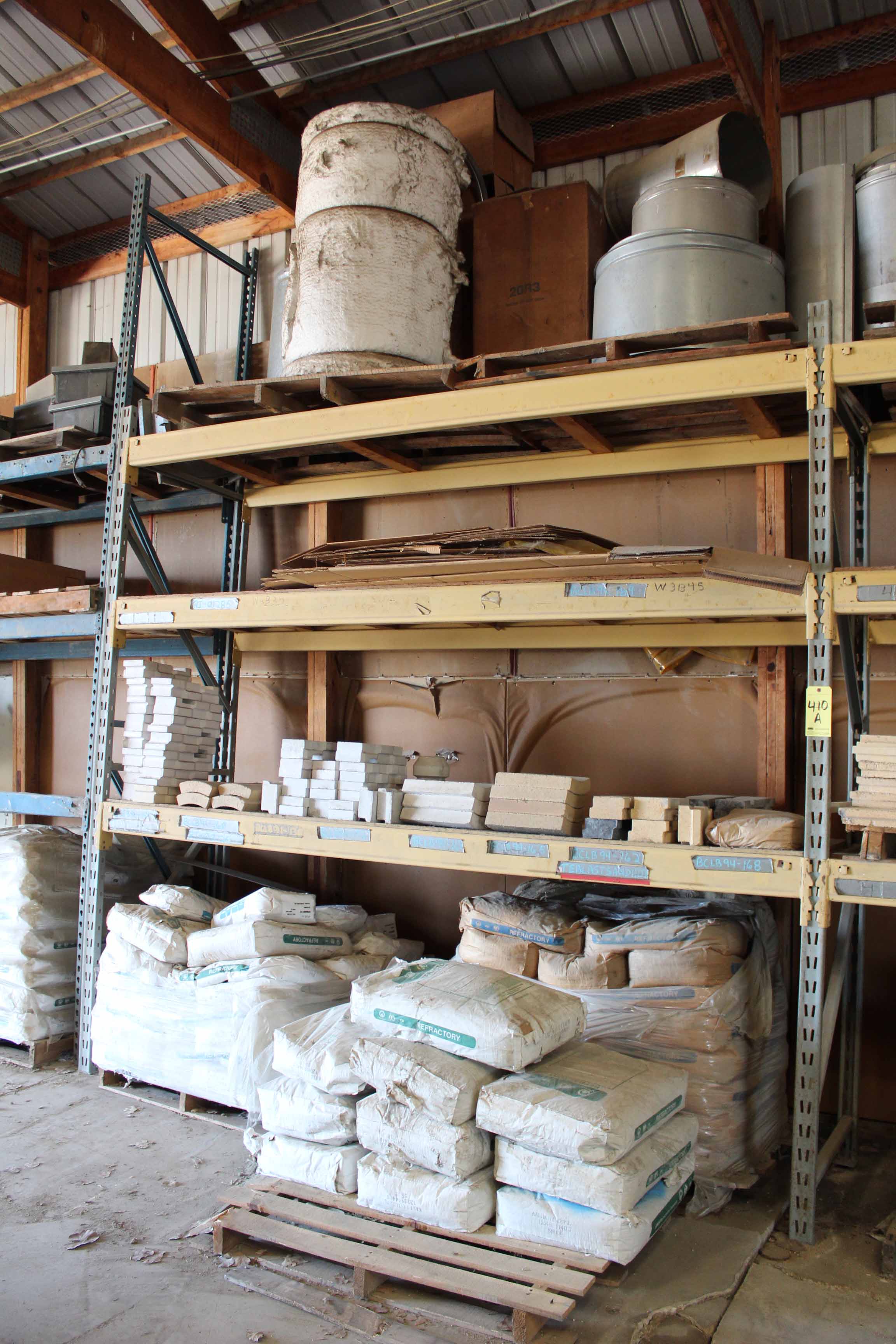 LOT CONSISTING OF: refractory/fire brick & boiler stacks