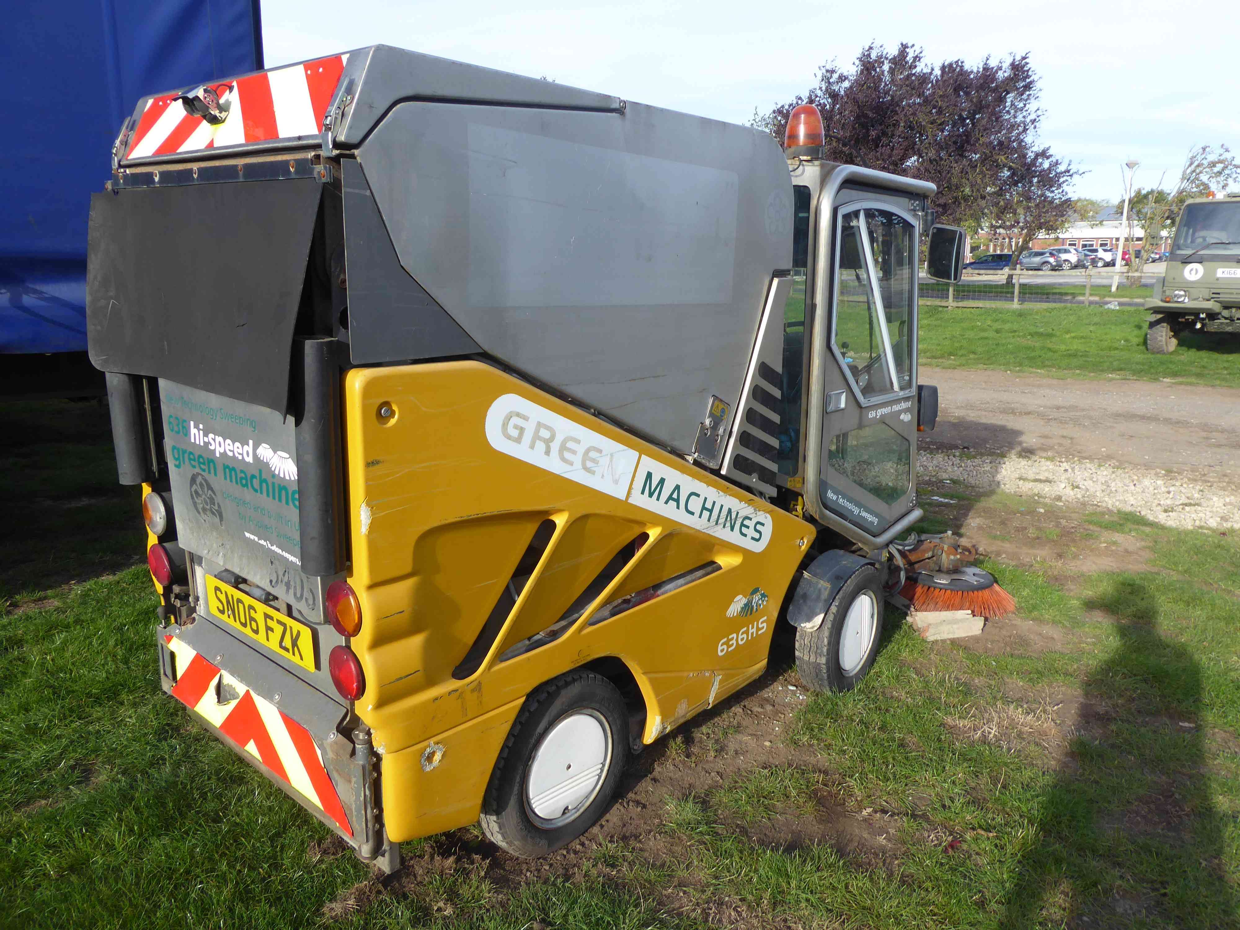 Applied Sweeper Green Machine 636 road sweeper, V5, SN06 FZK