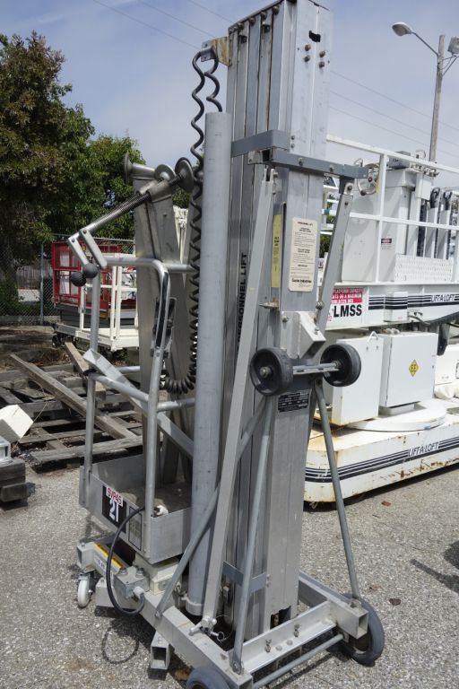 1-Used Genie Industries personnel lift. Model PLC-30P, SN 1491-220-23-6 ...