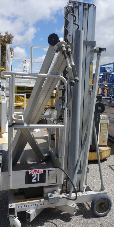 1-Used Genie Industries personnel lift. Model PLC-30P, SN 1491-220-23-6 ...