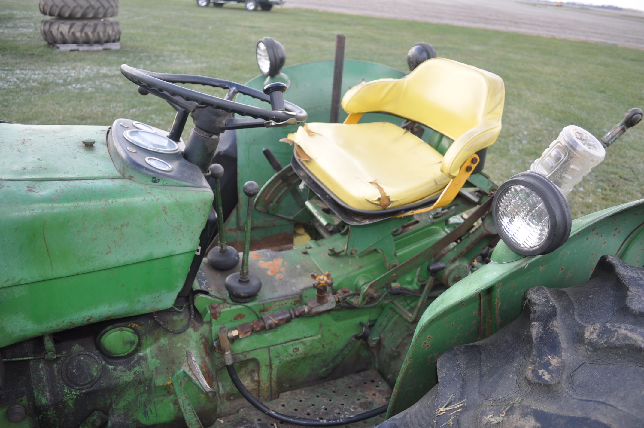 John Deere 1020 Tractor, with John Deere 37 Loader, 3 point, 1 hyd ...