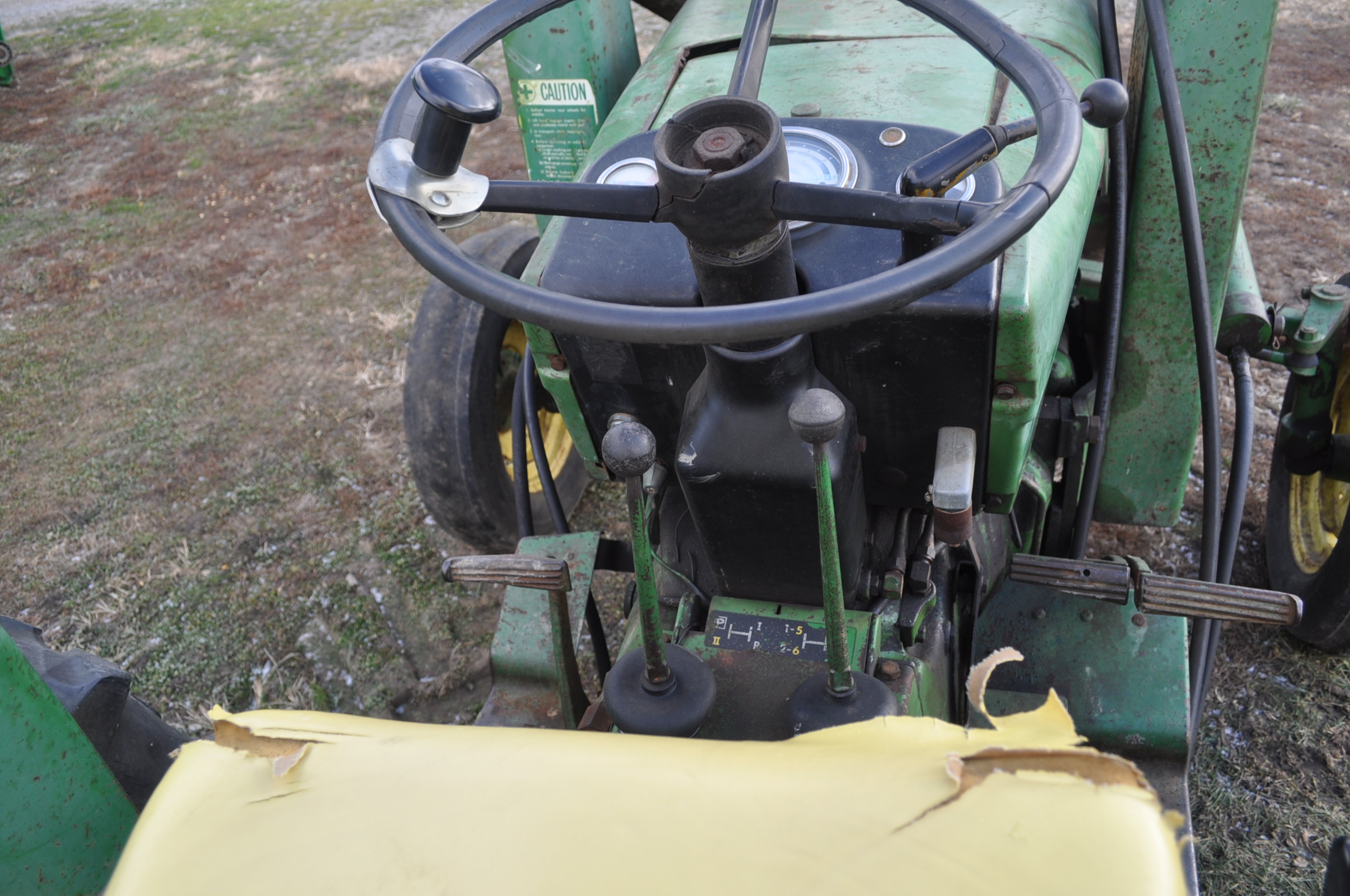 John Deere 1020 Tractor, with John Deere 37 Loader, 3 point, 1 hyd ...