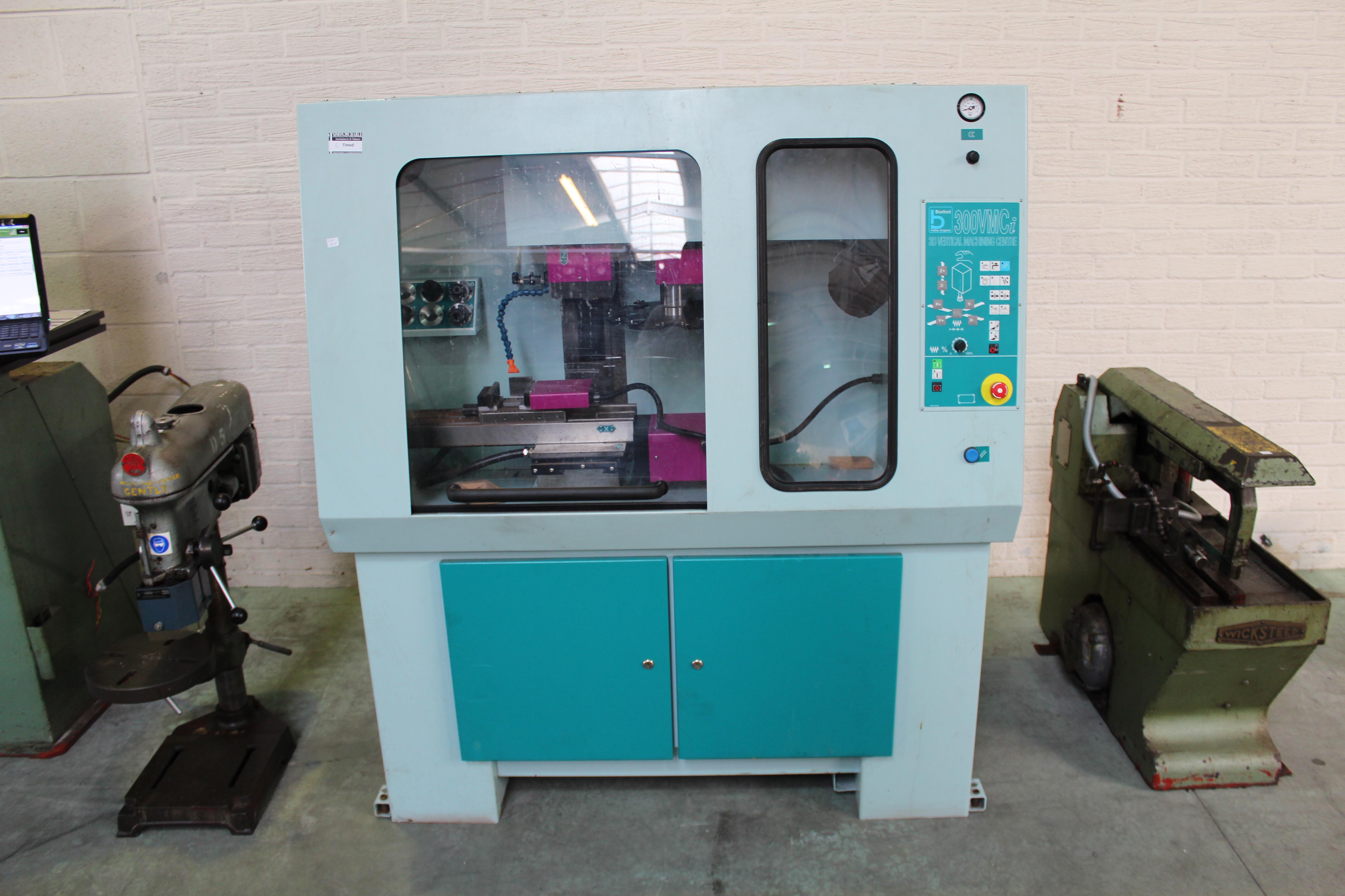 MILLER - BOXFORD CNC 300VMCI PC 3D VERTICAL MACHINING CENTRE