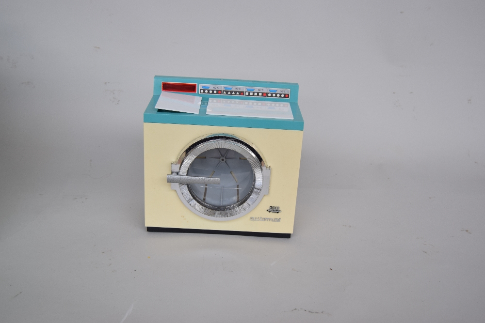 Two vintage Piko Spielwaren toy washing machines