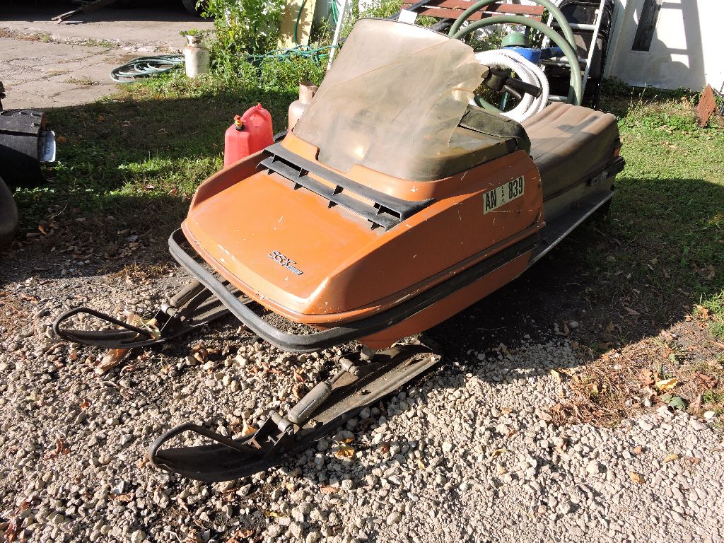 1974 to 1978? Chaparral SSX snowmobile, sn D82775, liquid cooler 432cc ...