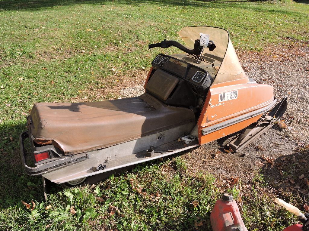 1974 to 1978? Chaparral SSX snowmobile, sn D82775, liquid cooler 432cc ...