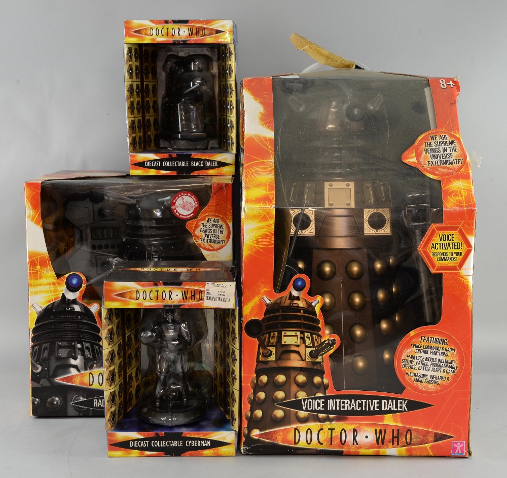 Doctor Who - Voice Interactive Dalek, Radio Controlled Dalek, Diecast ...