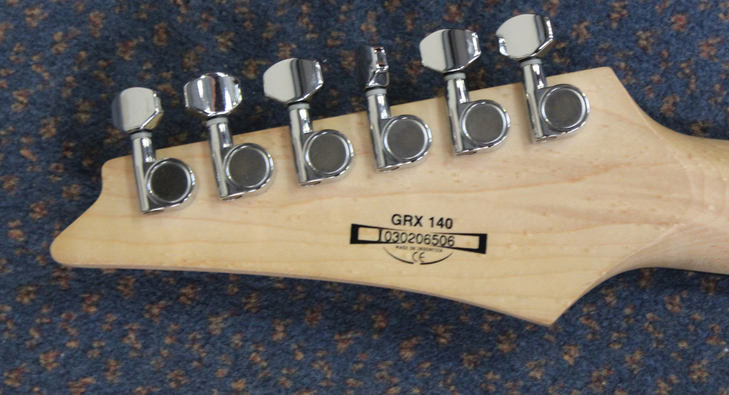 An Ibanez GIO GRX140 electric guitar with tremolo arm, serial no ...