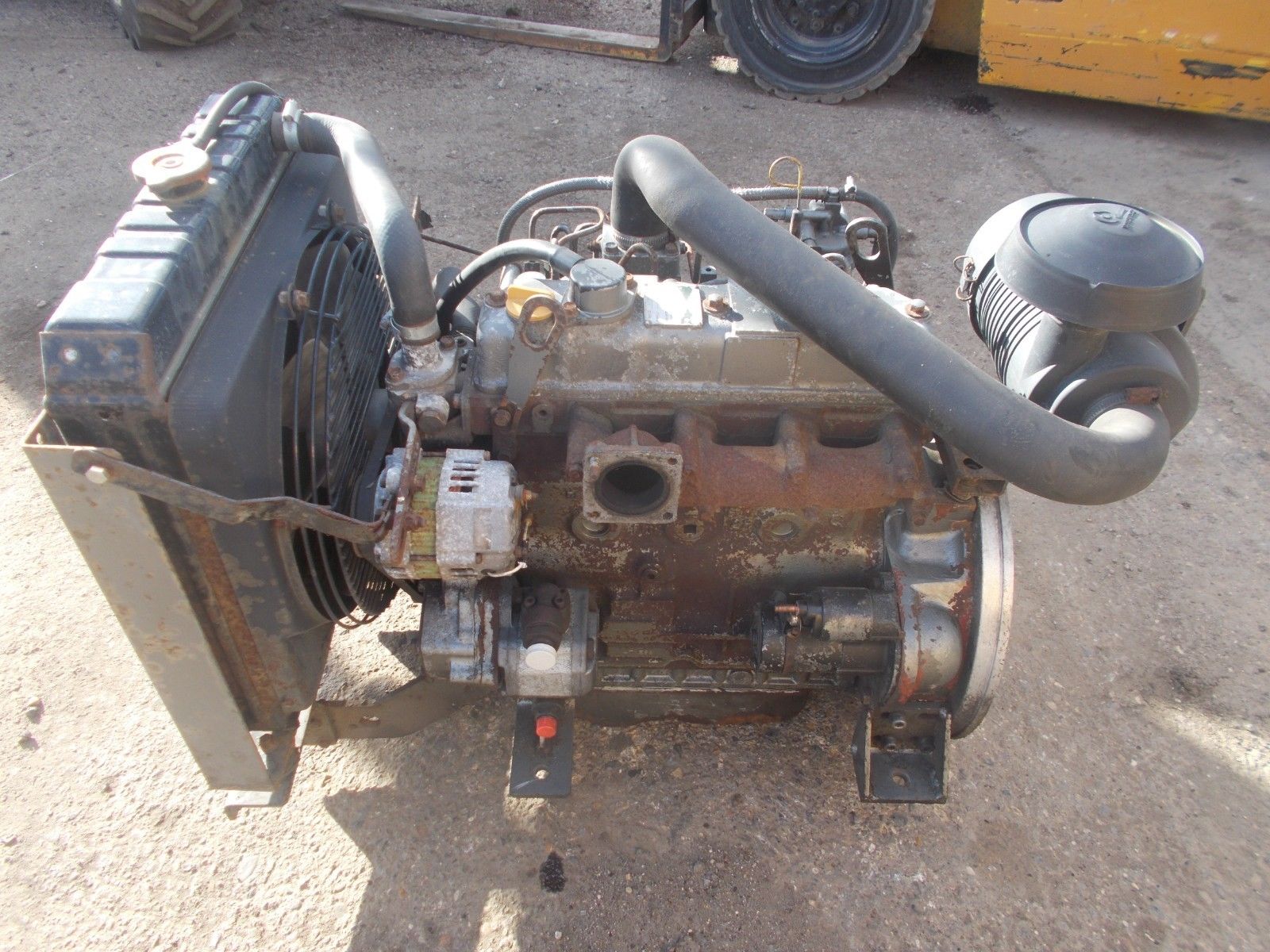 Yanmar 4TNE88 Diesel 4 Cylinder Electric Start Engine Appraisal: Used ...