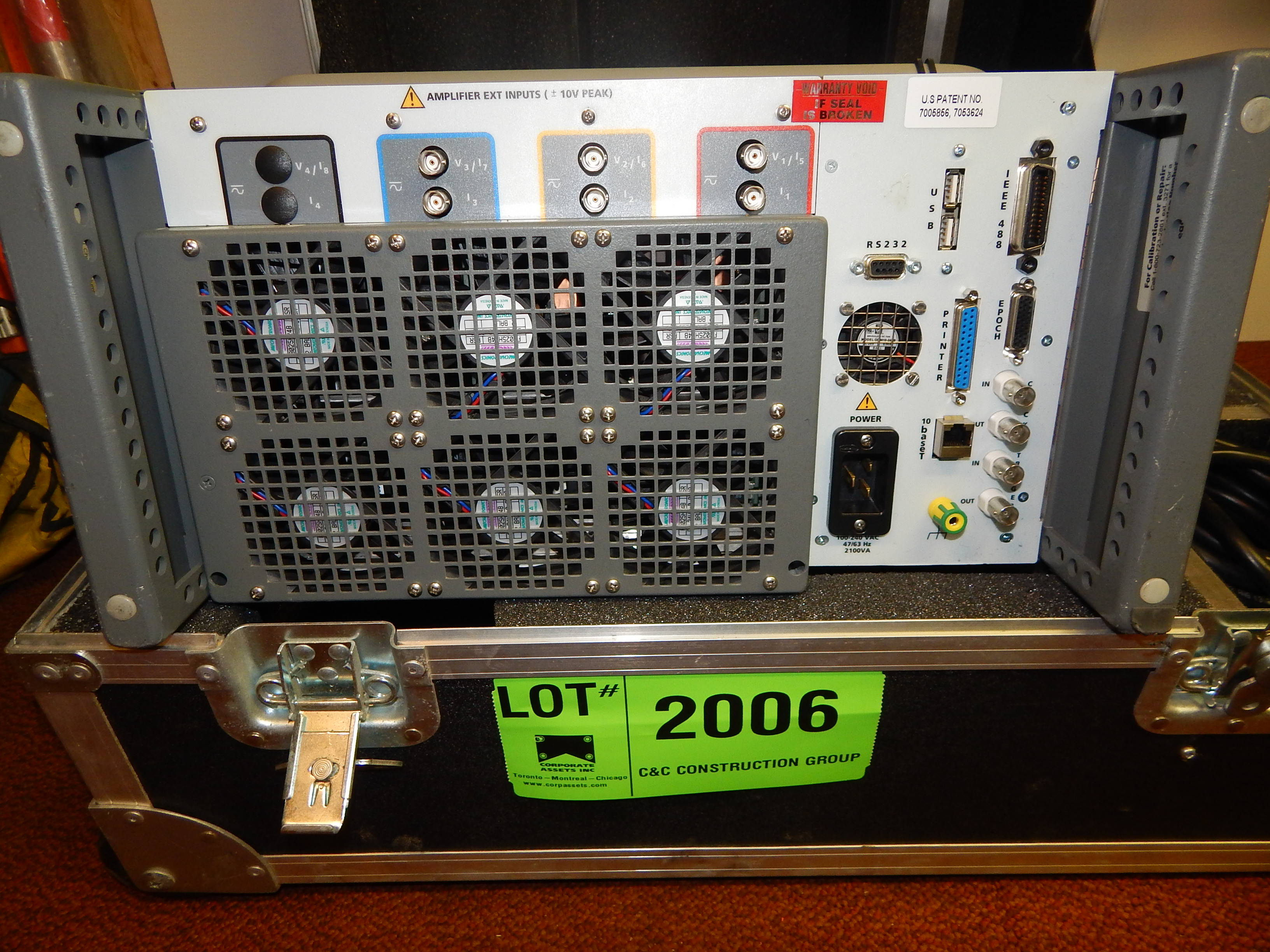 MEGGER MPRT 8430 PROTECTIVE RELAY TEST SYSTEM WITH MEGGER TOUCH VIEW ...