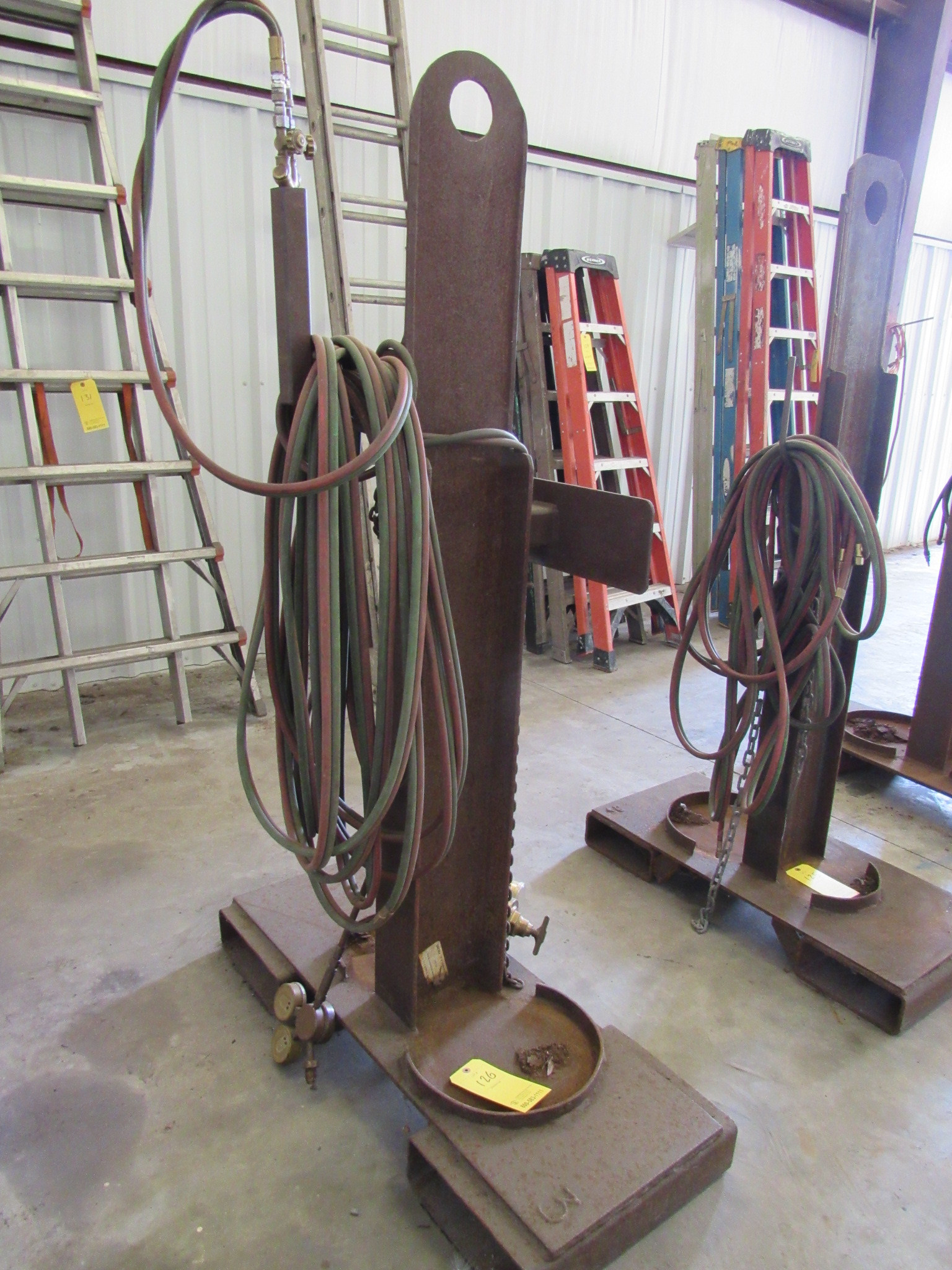 Welding Tank Stand, holds 2 cylinders