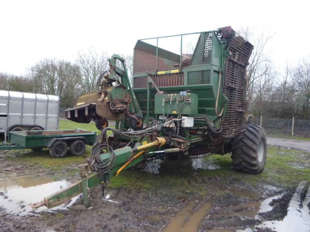 Thyregod T7 3 Row Trailed Beet Harvester