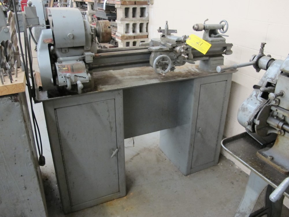 South Bend Precision Lathe Model A S/N L744A, Bed Length 4'