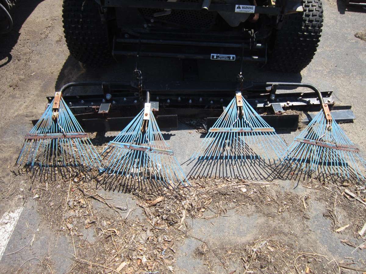 Jacobsen AEA1 Tractor Sand Trap Rake with Rake Attachment S/N 8800902186