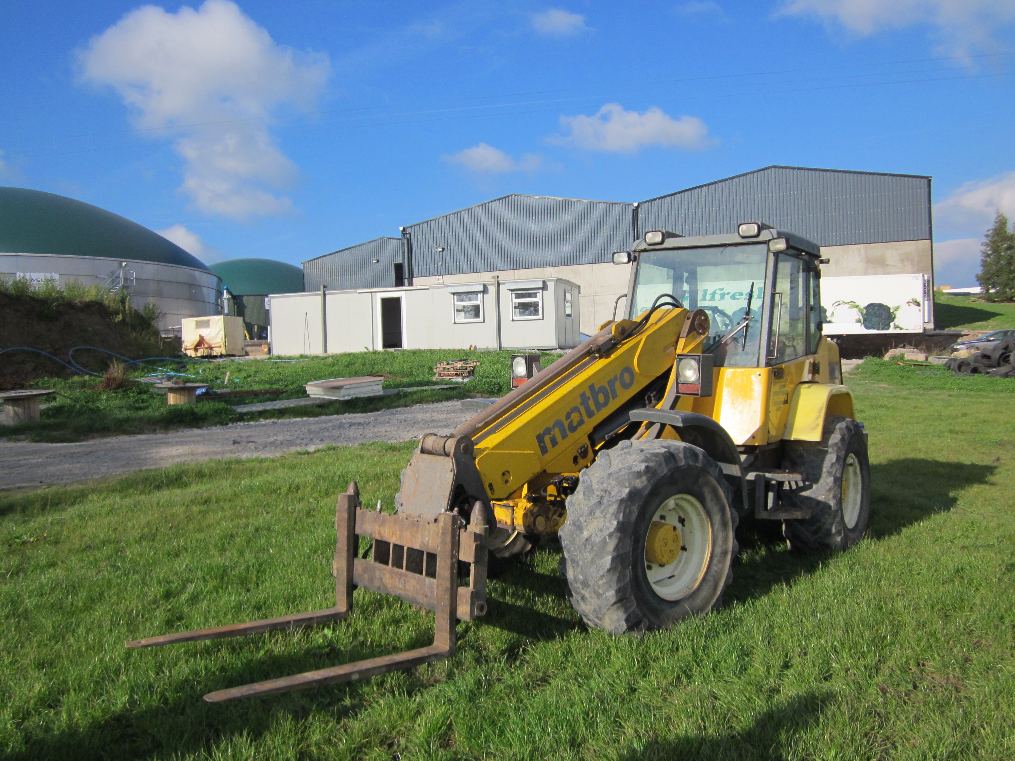1996 Matbro TR200 Turbo Artic Loader, Reg. BLZ 4582, powershift gearbox ...