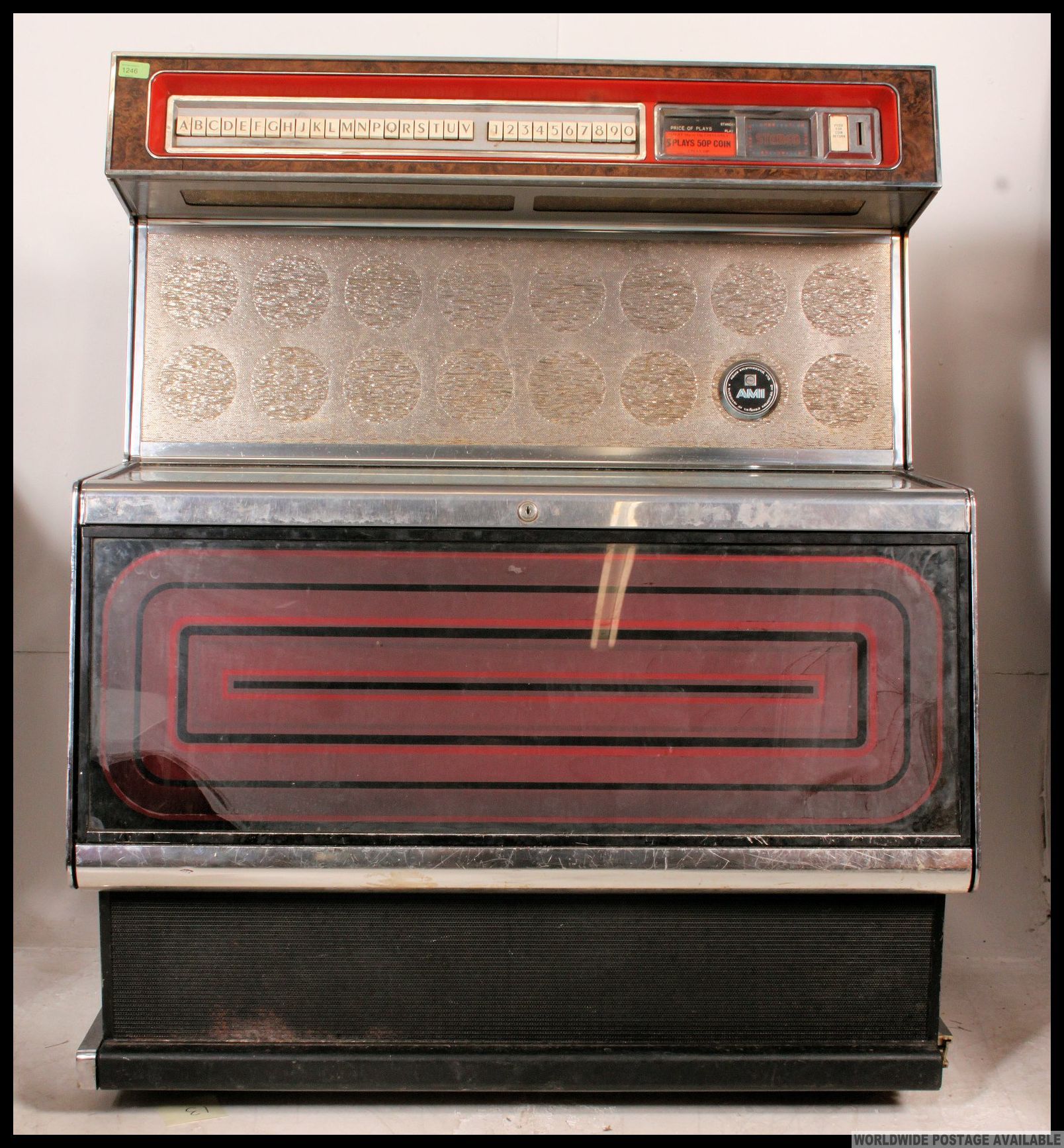 Juke box - A retro 1970's Ami Row TI1 Stereo Jukebox in working order ...