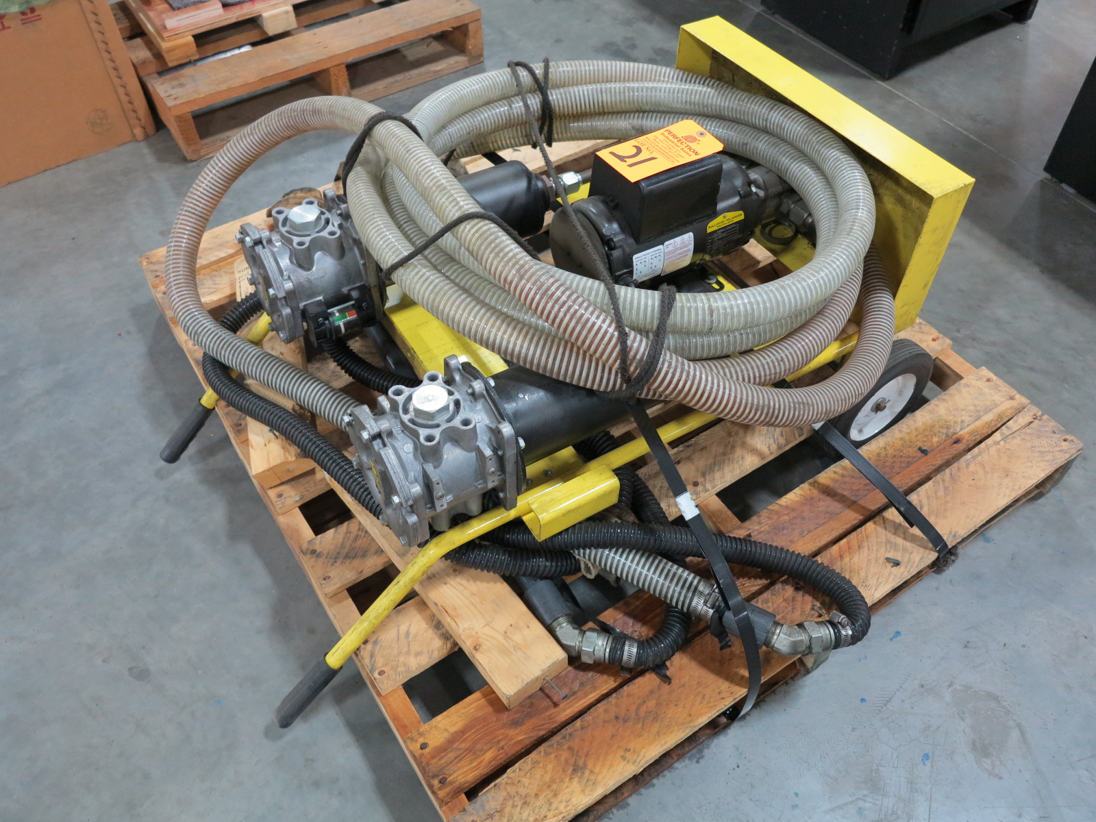 Parker Dual Pump Electric Transfer Pump