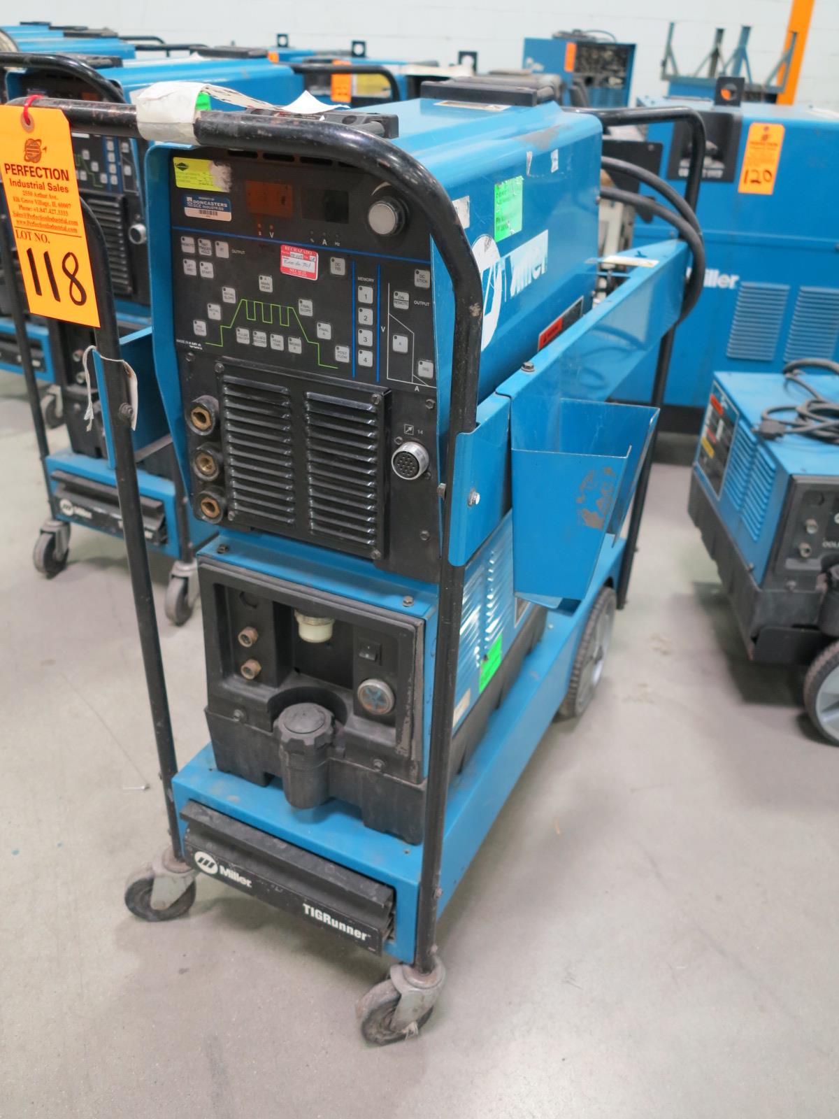 { Choice of lots: 118 } MILLER Maxstar 300 DX Power Source, s/n ...