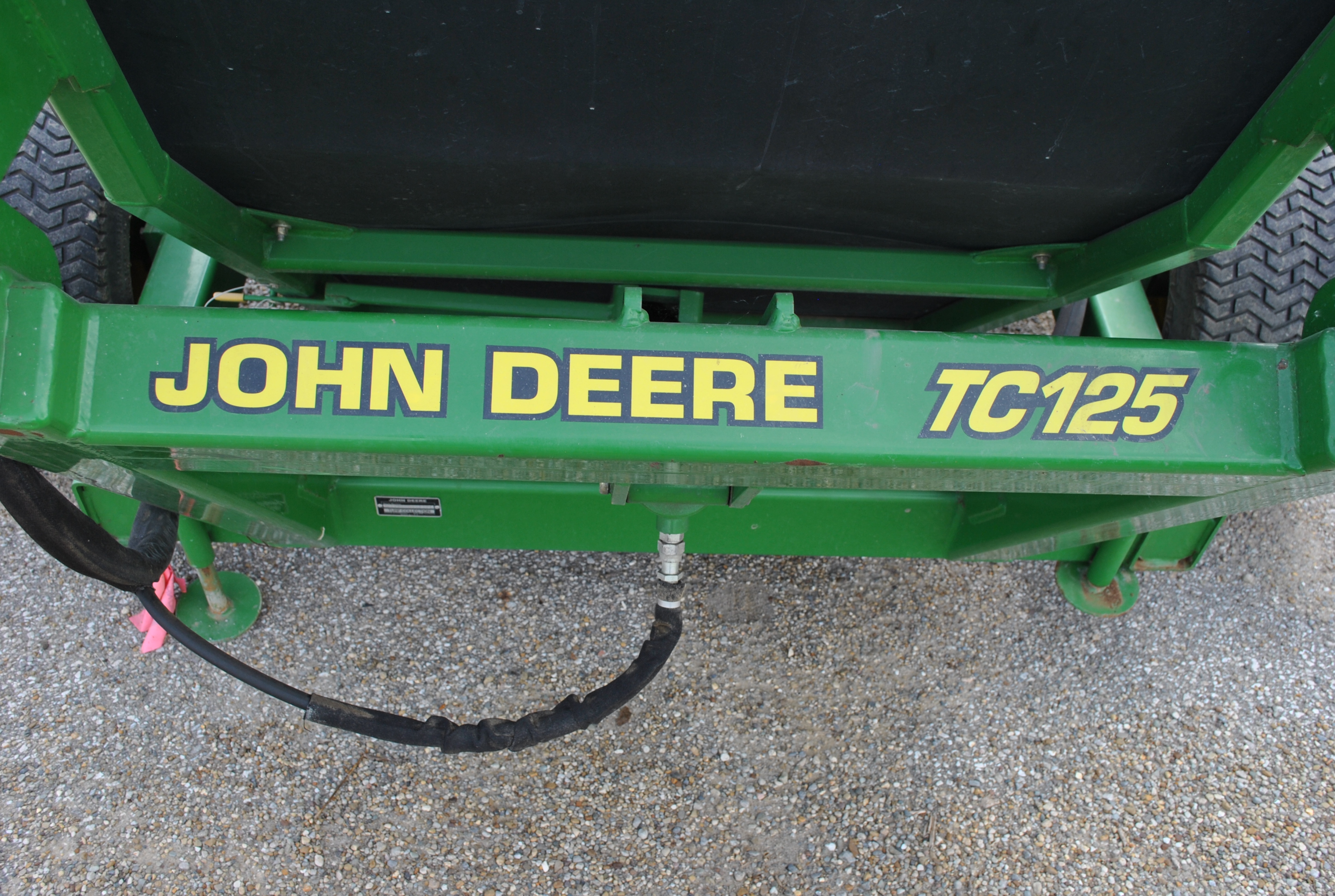 John Deere Model TC-125 Turf Collection Sweeper SN TC0125X035260, 48 ...