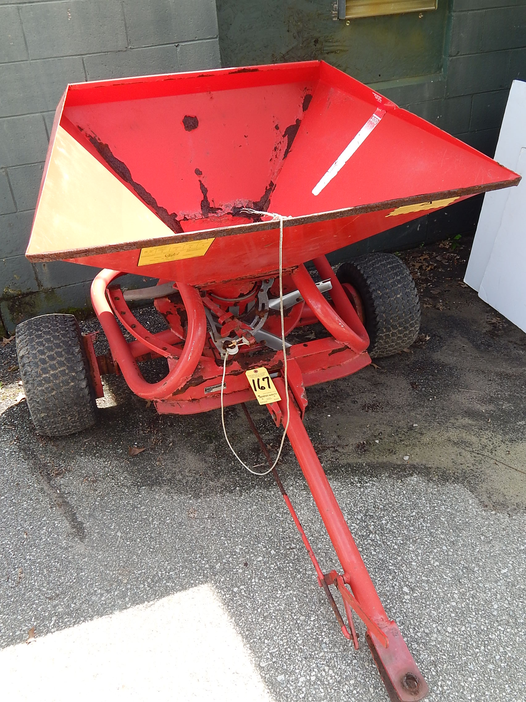 Lely Industries 300 Litre Pull-Behind Broadcast Spreader SN 917-0725