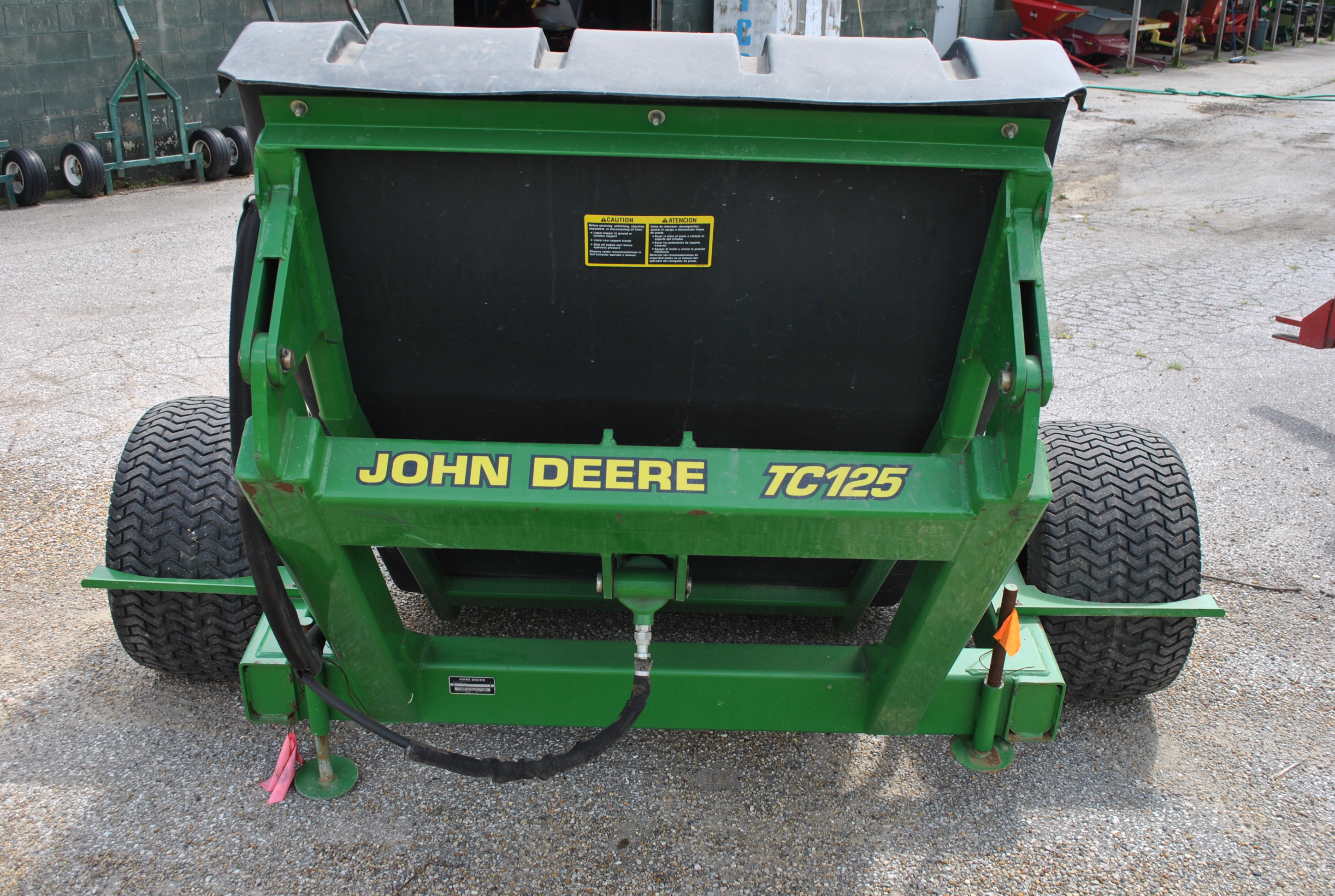 John Deere Model TC-125 Turf Collection Sweeper SN TC0125X035260, 48 ...