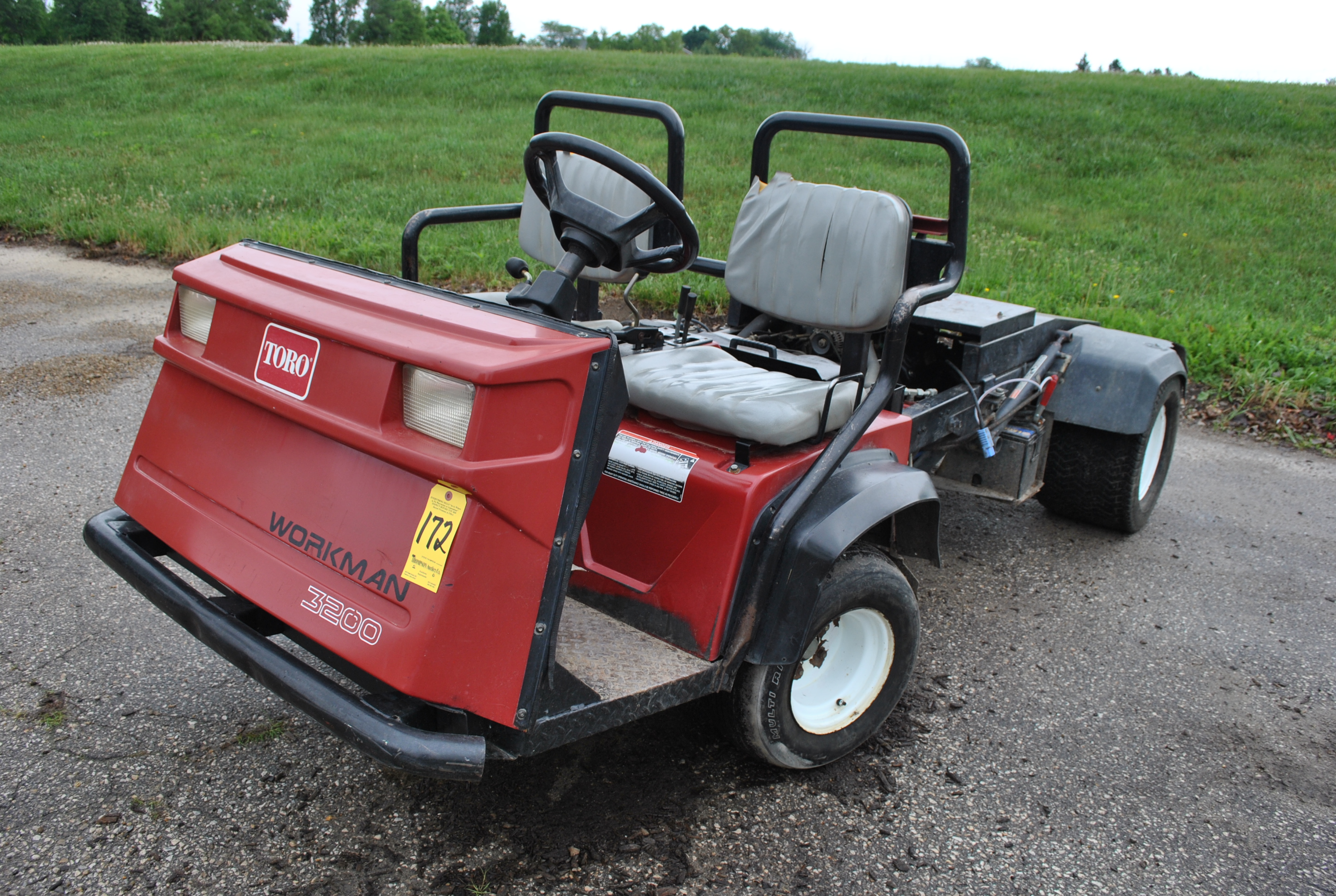 Toro Workman 3200 Gas Powered Utility Vehicle, SN 70211, 3,700 Hrs., No ...