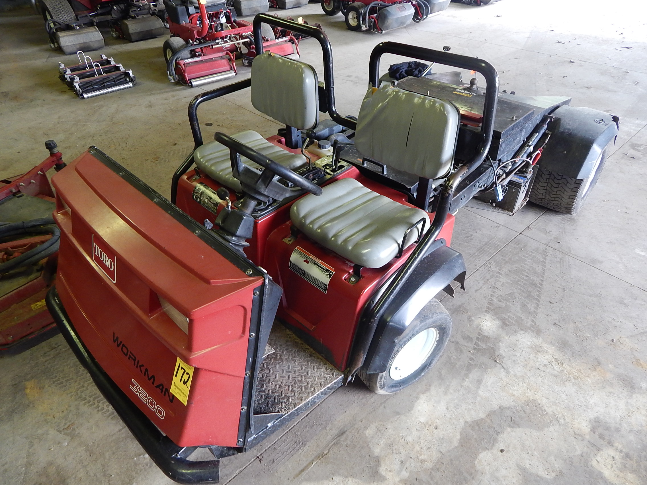 Toro Workman 3200 Gas Powered Utility Vehicle, SN 70211, 3,700 Hrs., No ...