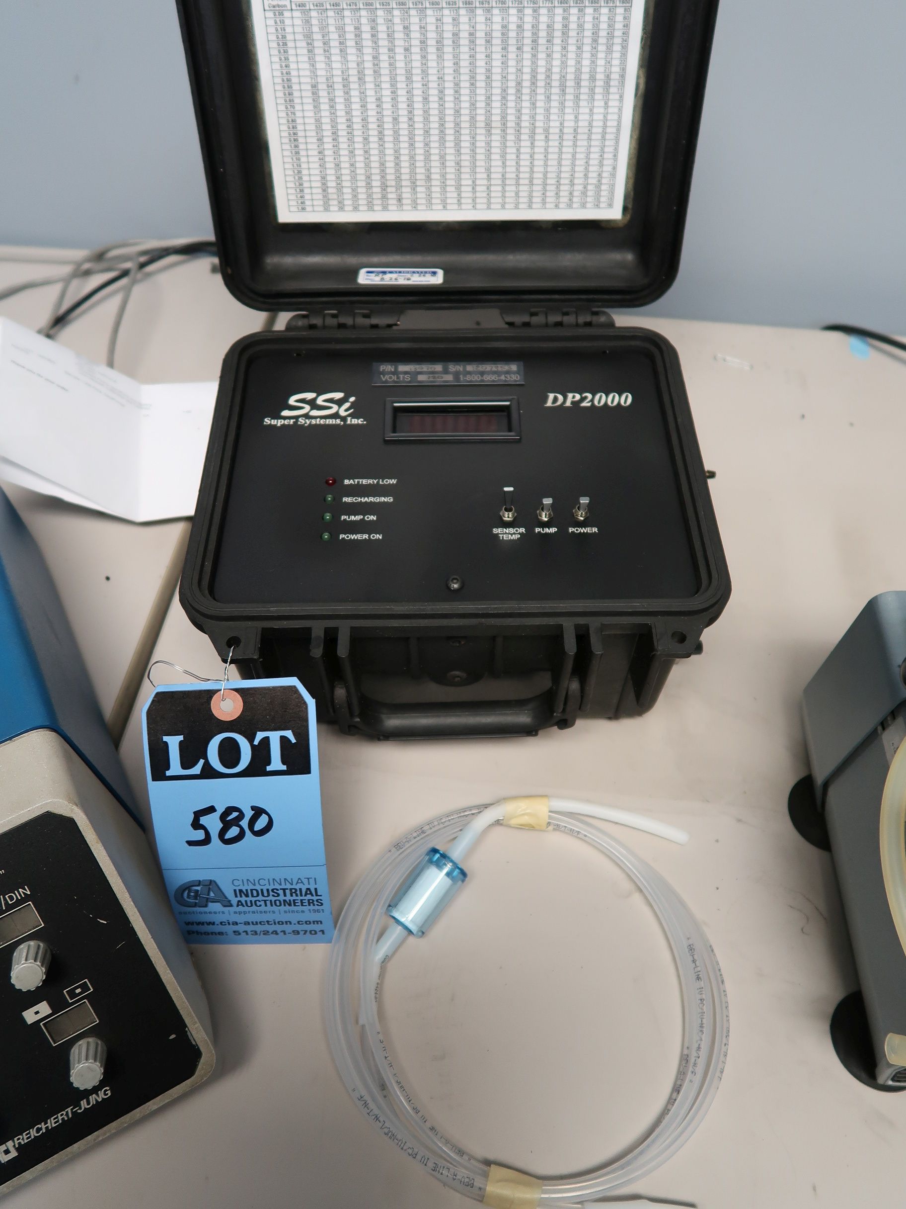 SSI SUPER SYSTEMS MODEL DP-2000 DEW POINT ANALYZER