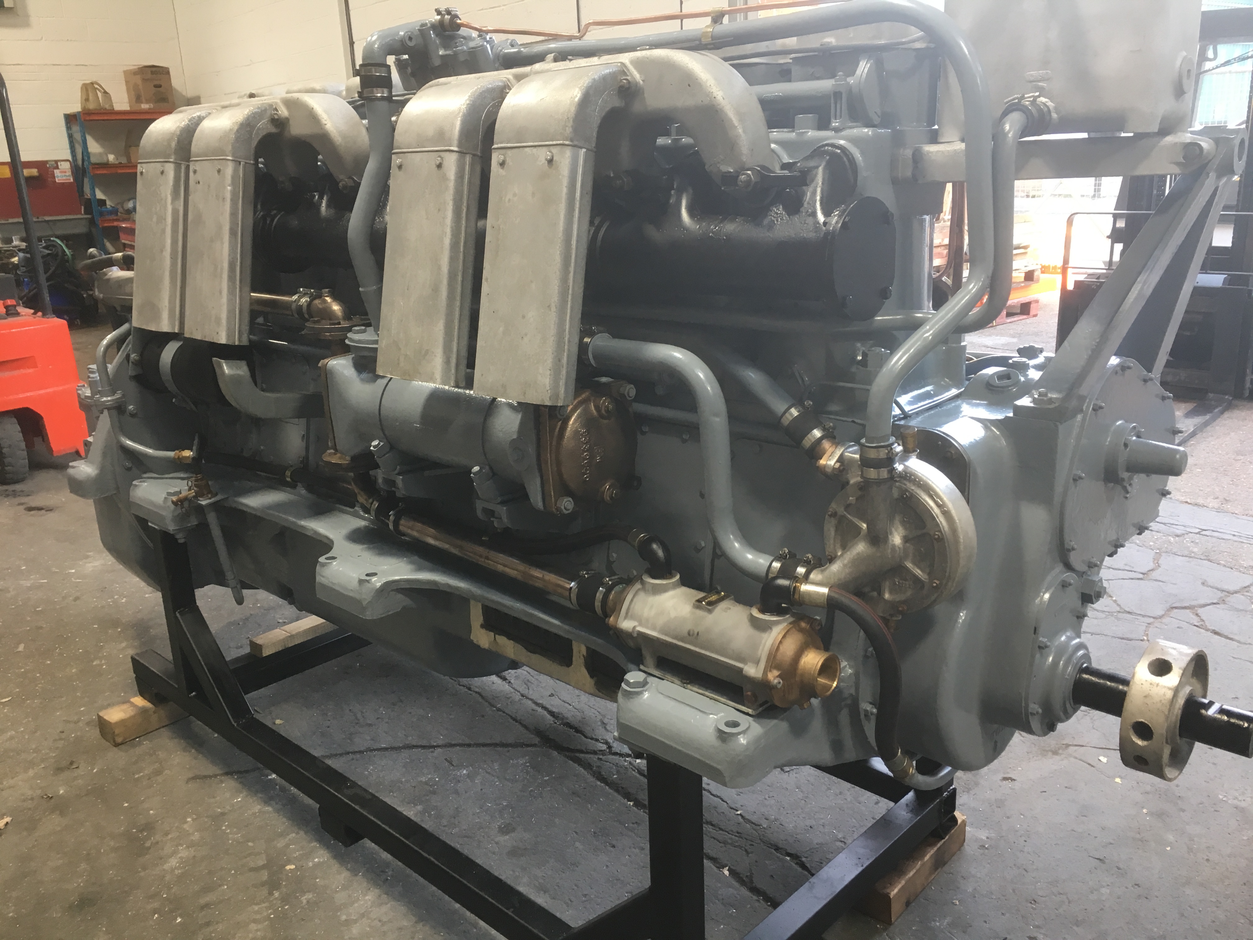* A fully reconditioned Gardner Model 8L3B Marine Diesel Engine with ...