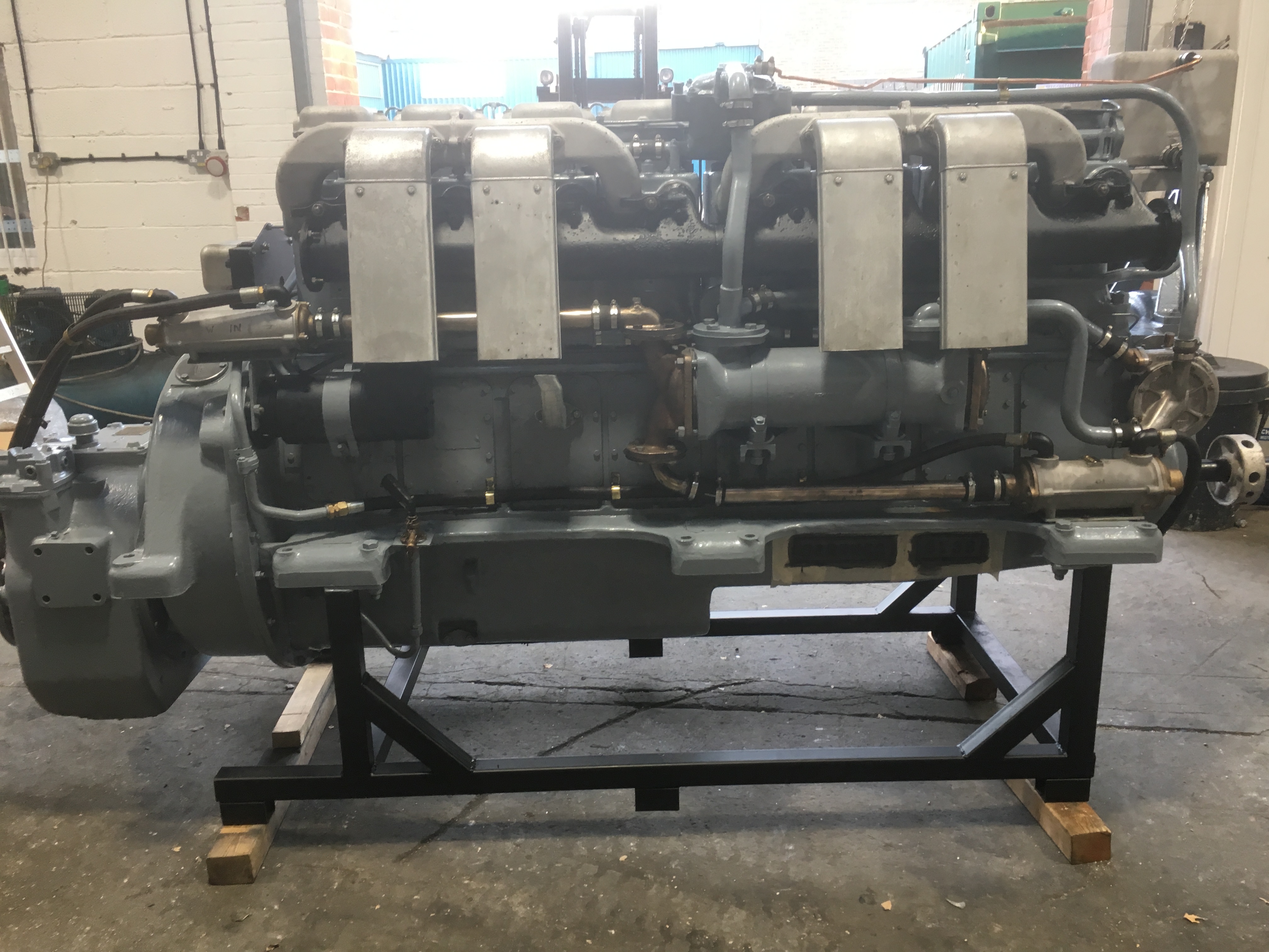 * A fully reconditioned Gardner Model 8L3B Marine Diesel Engine with ...