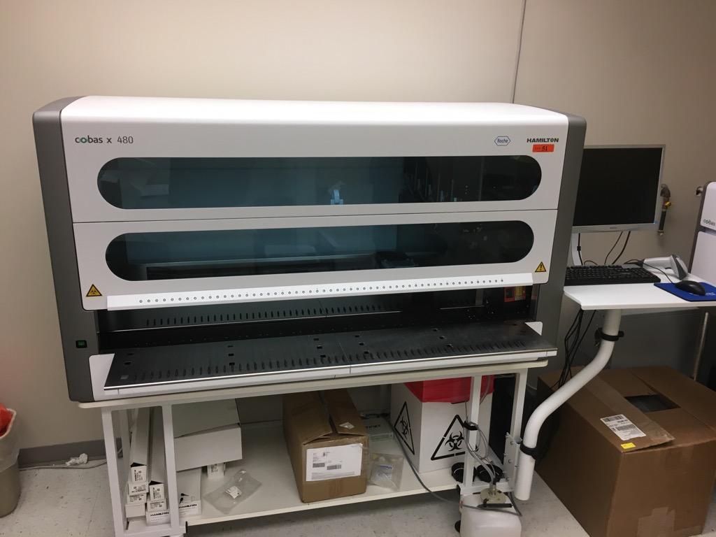 2015 ROCHE HAMILTON COBAS X 480 & Z 480 MOLECULAR DIAGNOSTICS SYSTEM