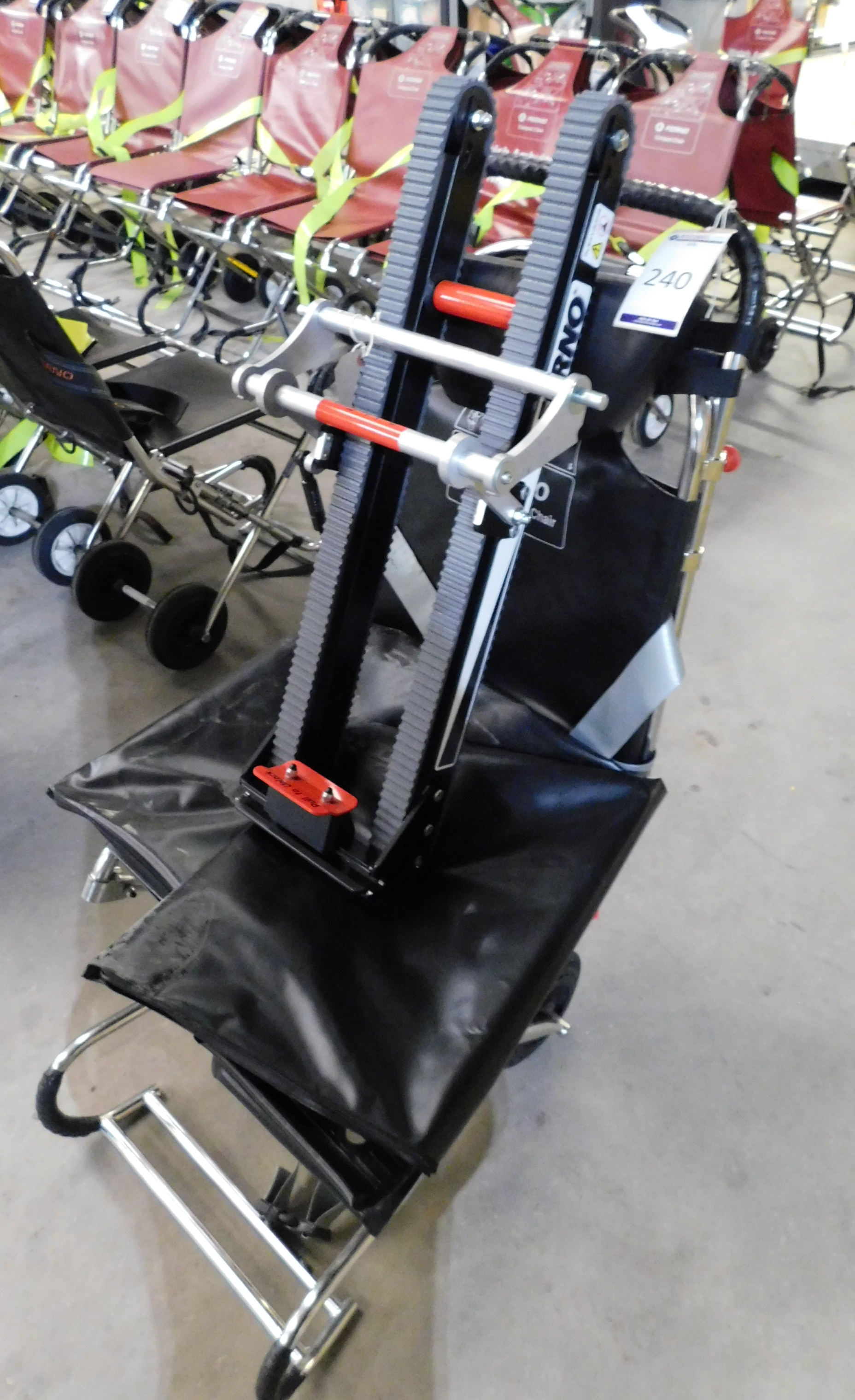 Ferno Compact 2 Track Carry Chair, Serial Number: CT-04698-C, Year: 2016