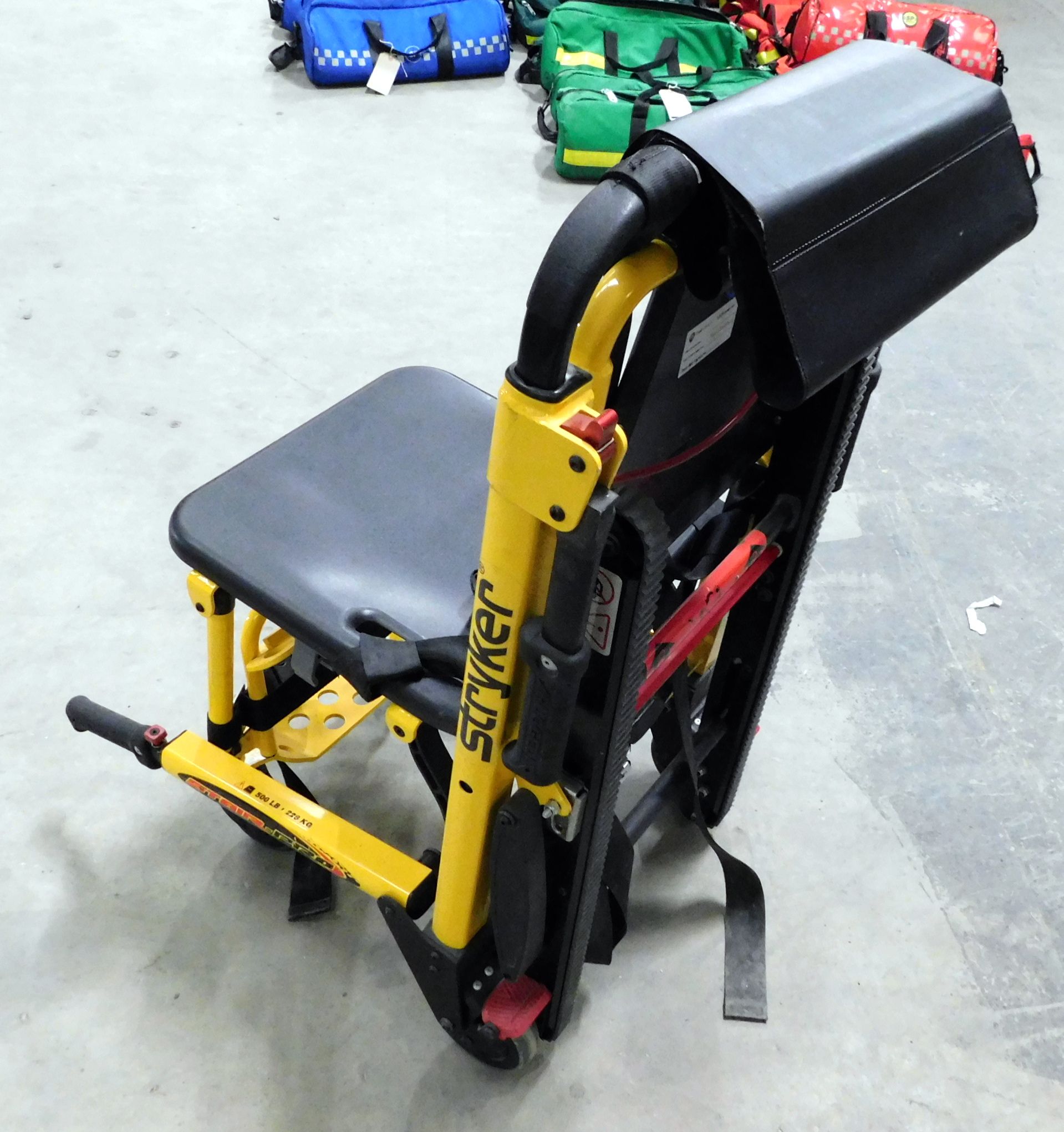 Stryker 6252 Stair Pro Track Carry Chair, Serial Number: 120140954