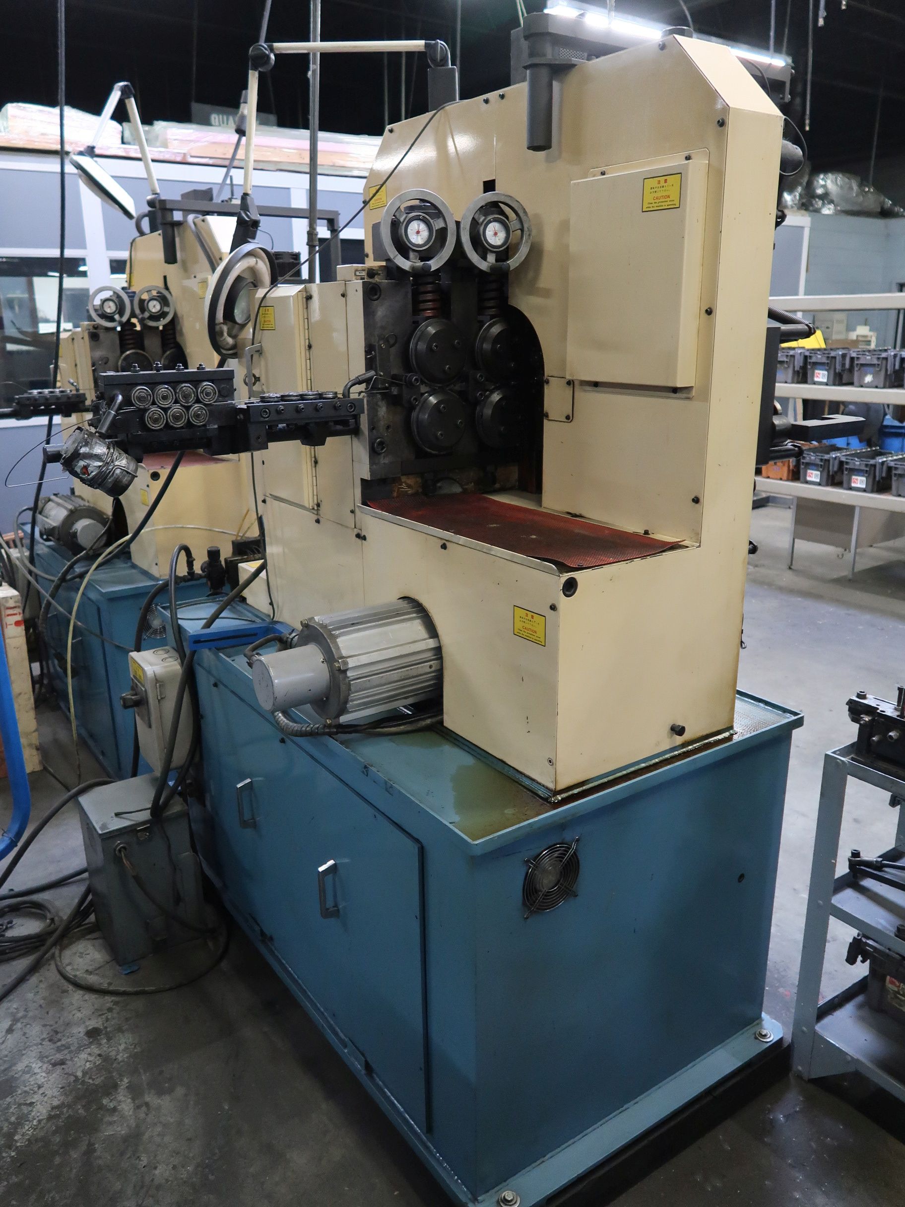 { Choice of lots: 287 } ITAYA MODEL MCS-30E CNC SPRING FORMING MACHINE ...