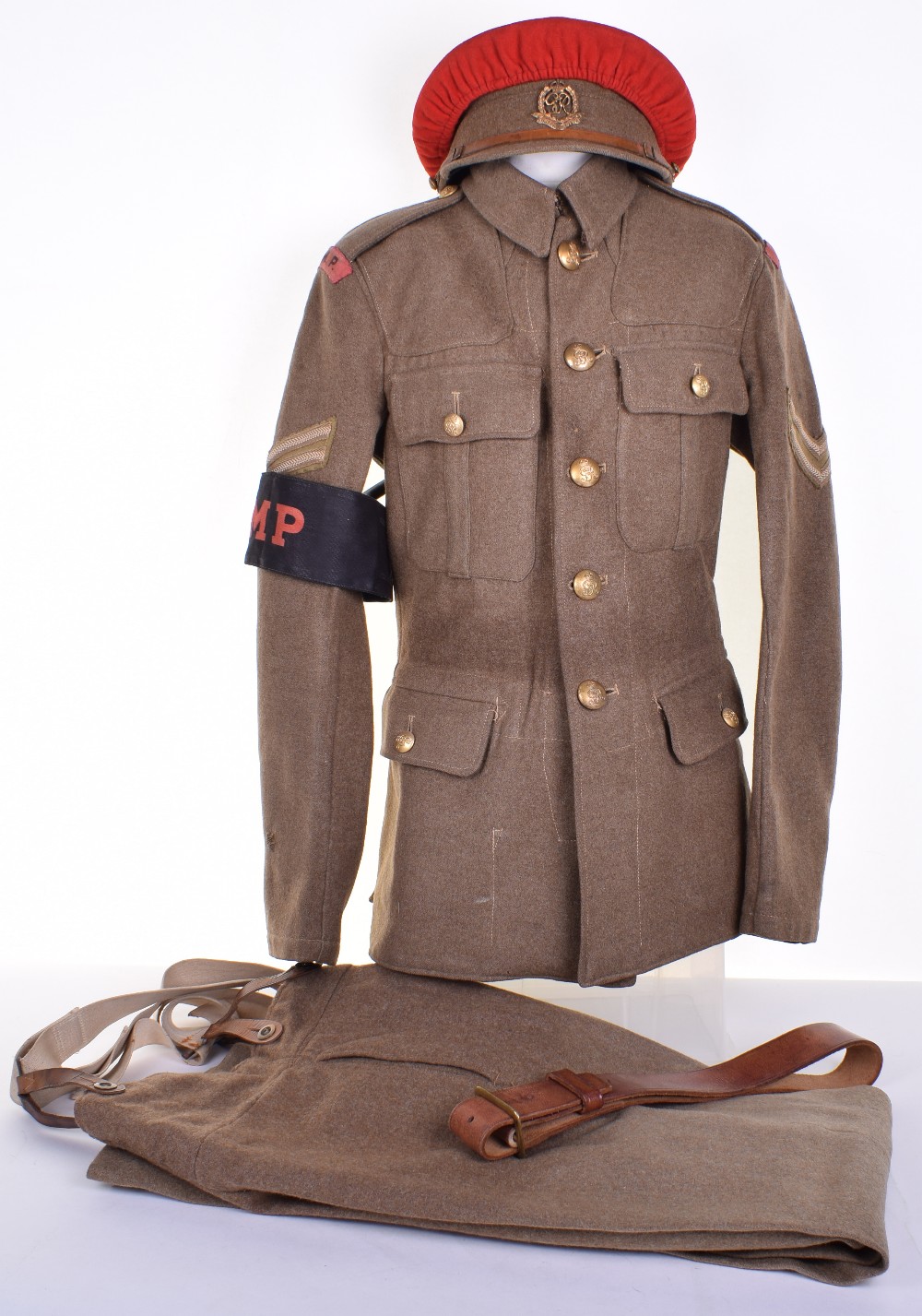WW2 Corps of Military Police Other Ranks Service Dress Full Uniform and ...