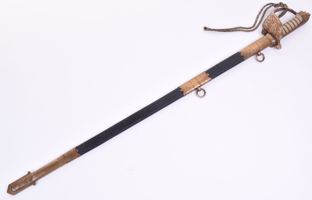Indian Royal Marine Officers Sword by ‘S.W.Silver & Co Outfitters ...
