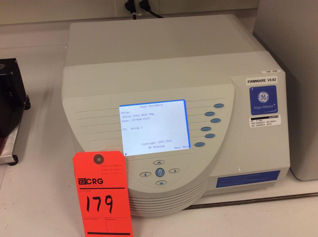 GE Kaye Validator thermal validation system, mn X2010 with Kaye dry ...