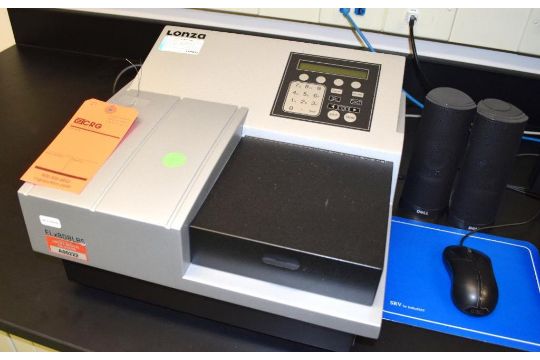 Biotek Instruments ELX808 Lonza Absorbance Microplate Reader, Serial ...