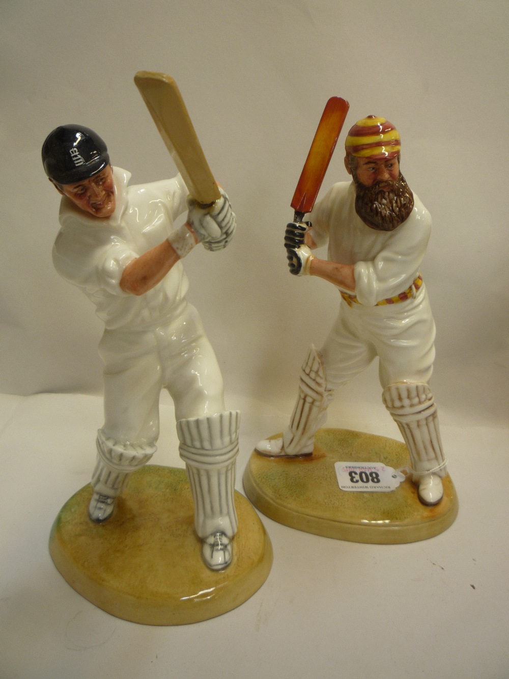 TWO ROYAL DOULTON LIMITED EDITION CRICKETER FIGURES, 'W.G. Grace ...
