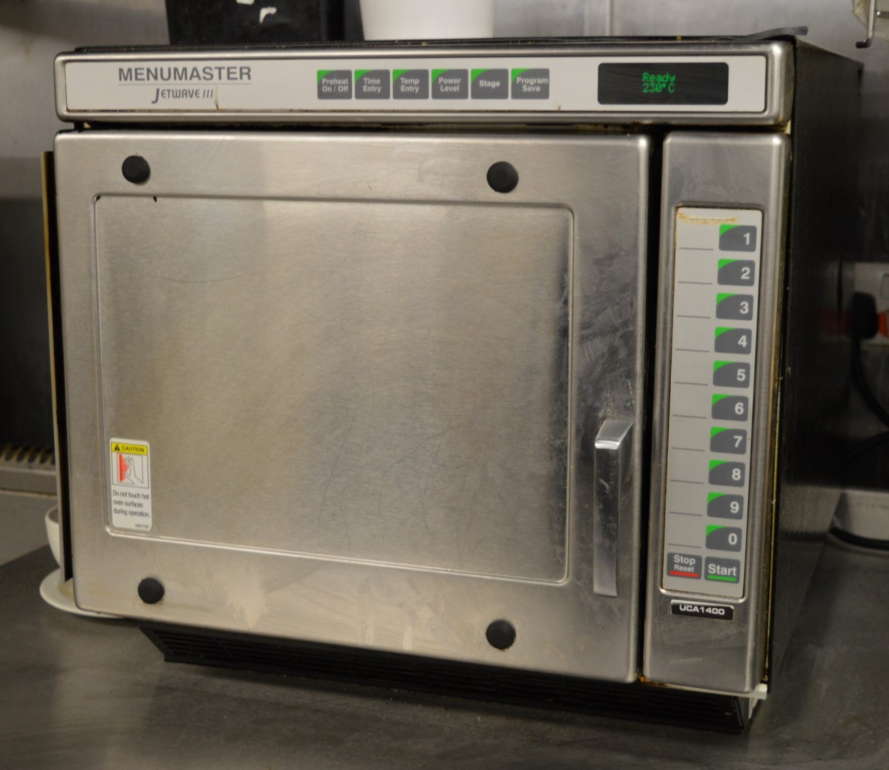 1 x Menumaster Jetwave III UCA1400 Combination Oven - Convected Air By ...