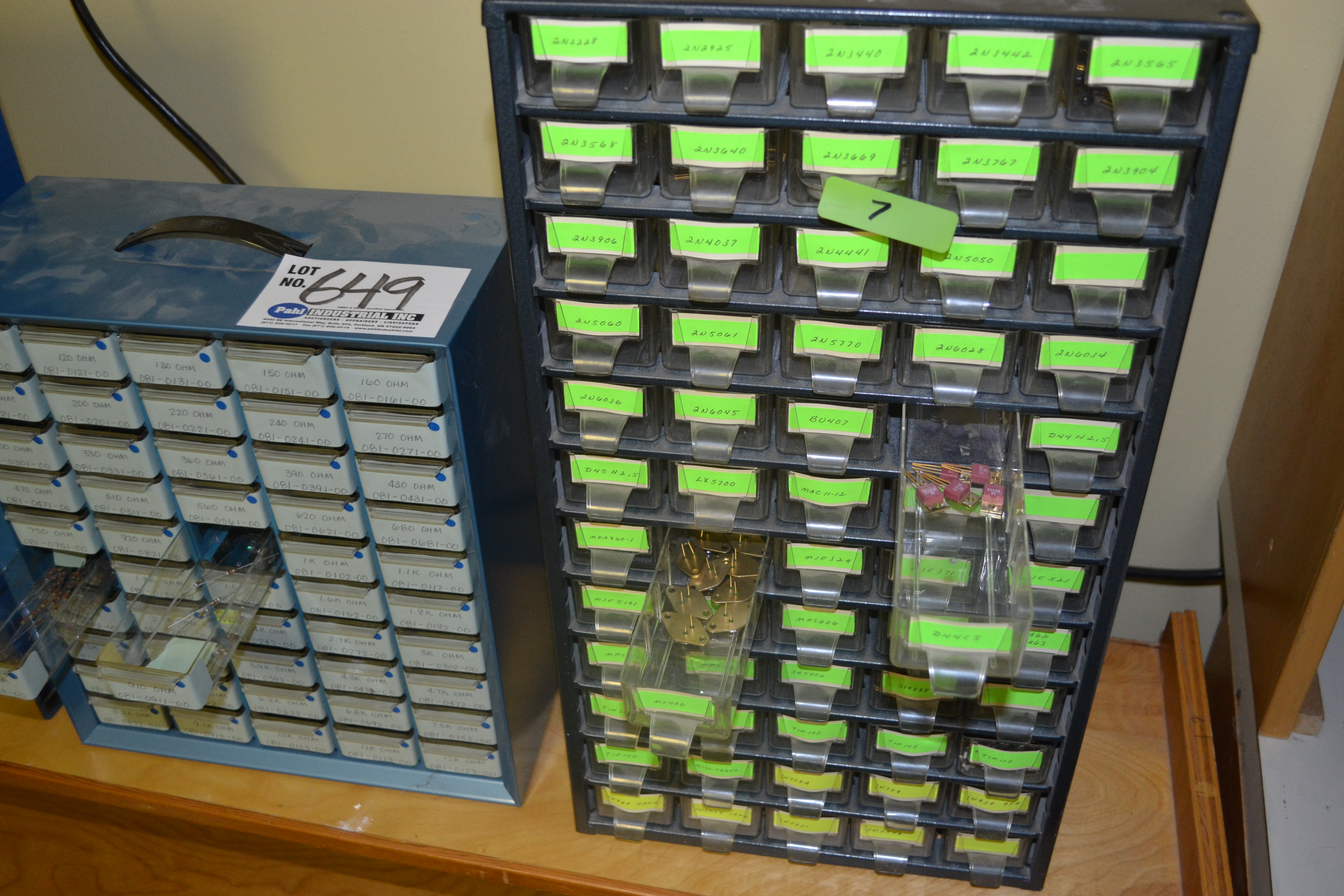 (25) Fastener Bins including contents