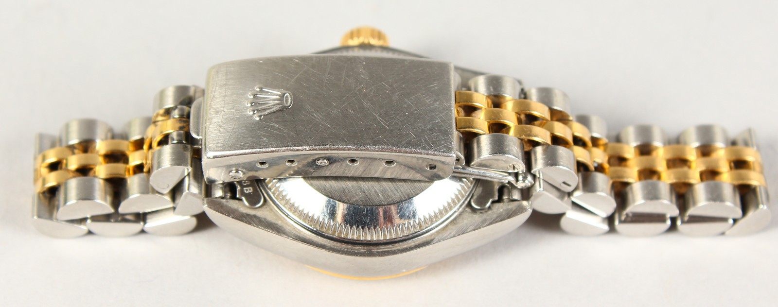 A LADIES ROLEX OYSTER PERPETUAL DATEJUST WRISTWATCH, No. 468B, in ...