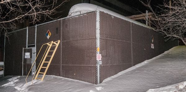 FENCING AROUND PROPANE TANK