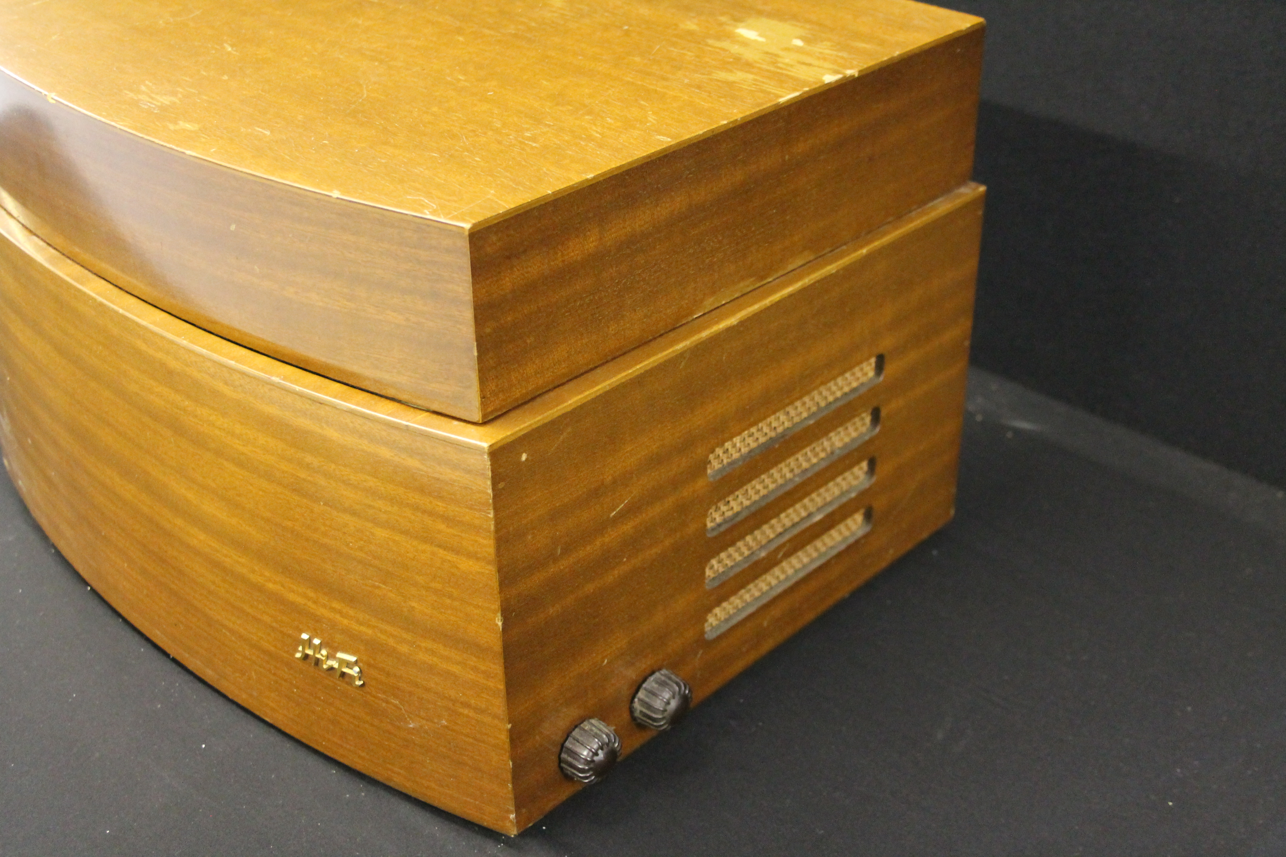 PYE BLACK BOX TURNTABLE - A PYE Black Box HiFi with Monarch BSR three ...