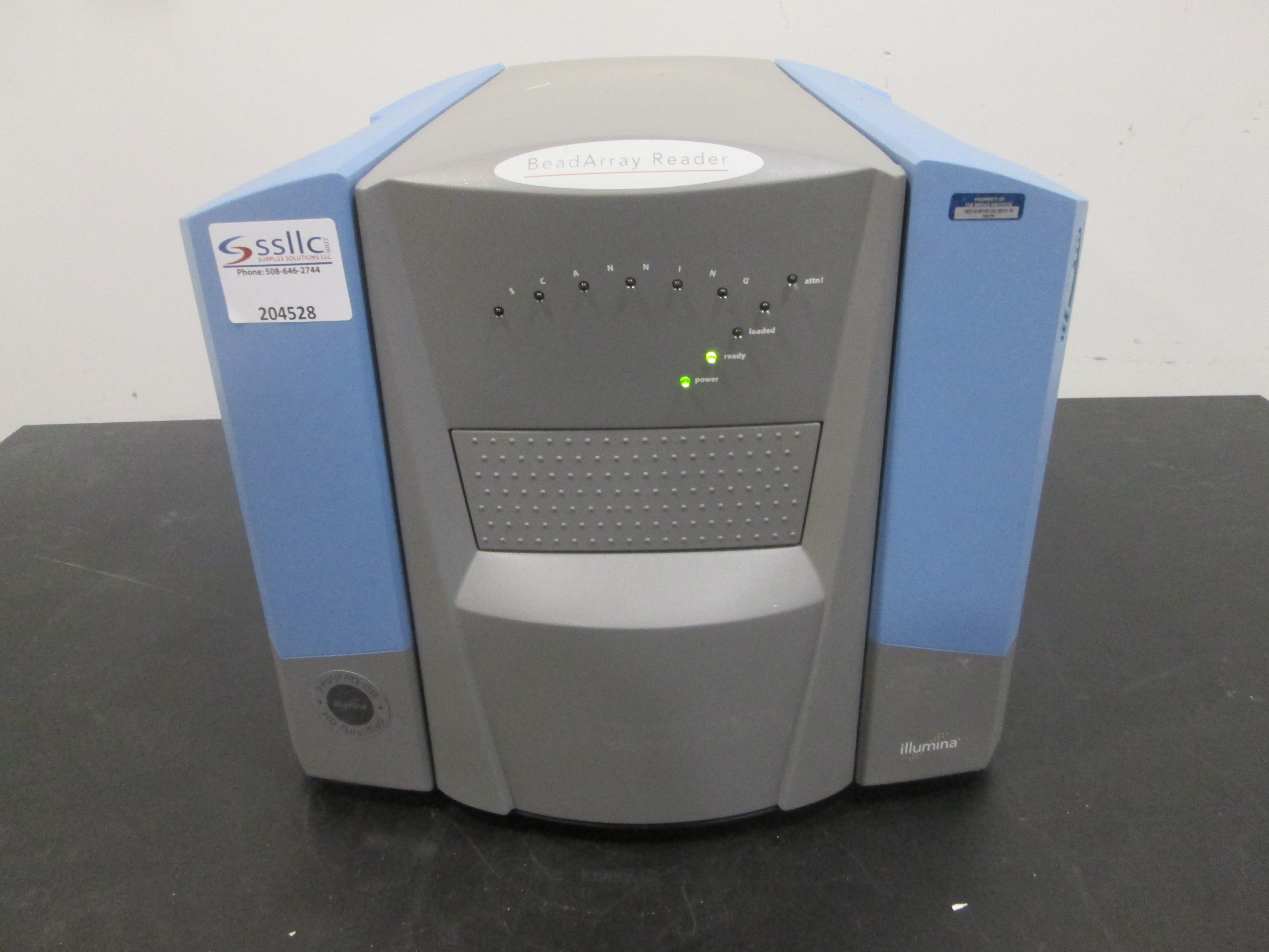 Illumina Bead Array Reader Make: Illumina Model: Bead Array Scanner ...