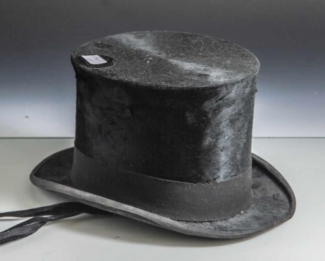 Alter Zylinder, 2. Hälfte 19. Jahrhundert, Hillgate & Co. London, innen ...